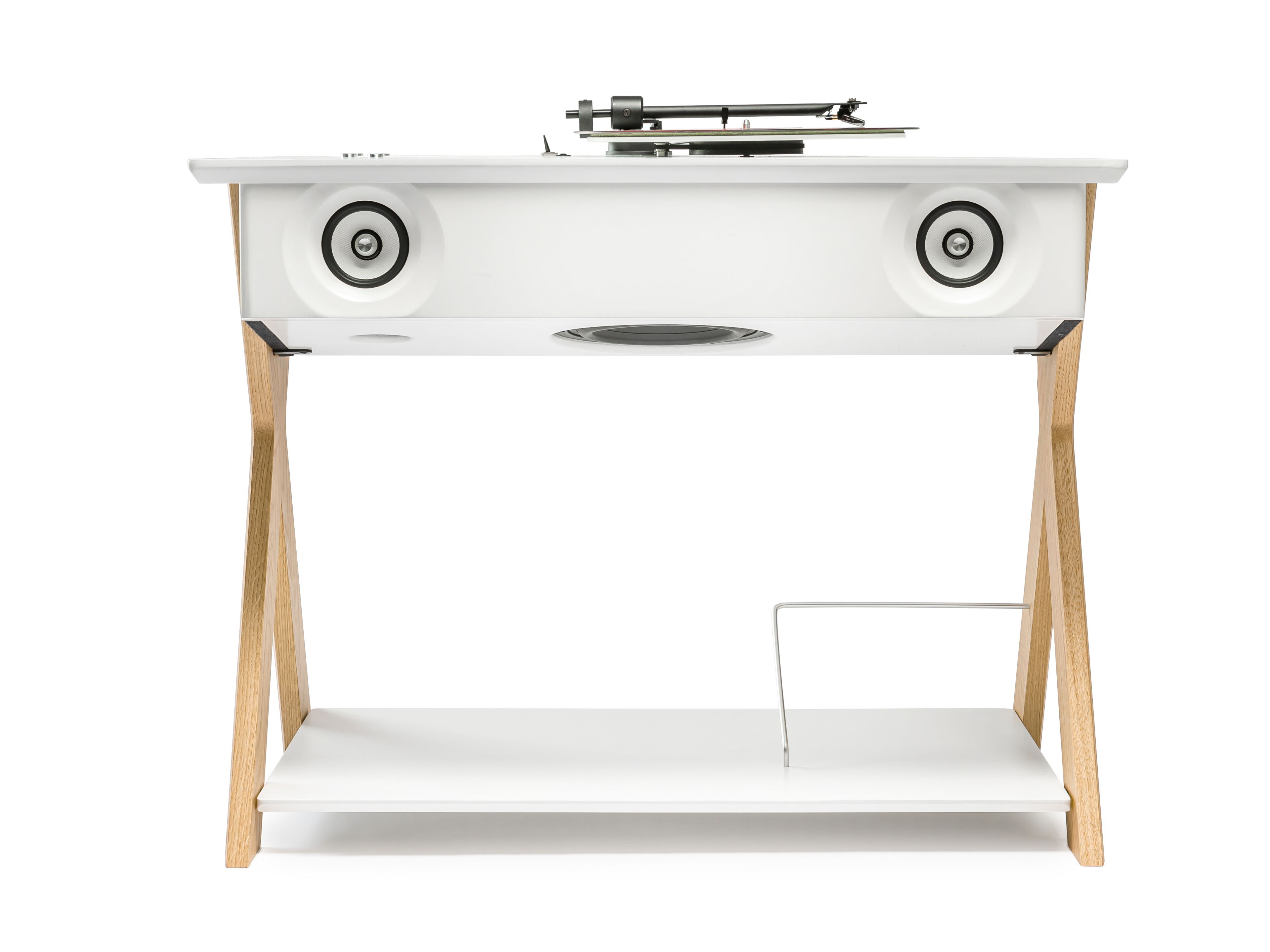 LX X TURNTABLE OAK Speaker By La Boite concept