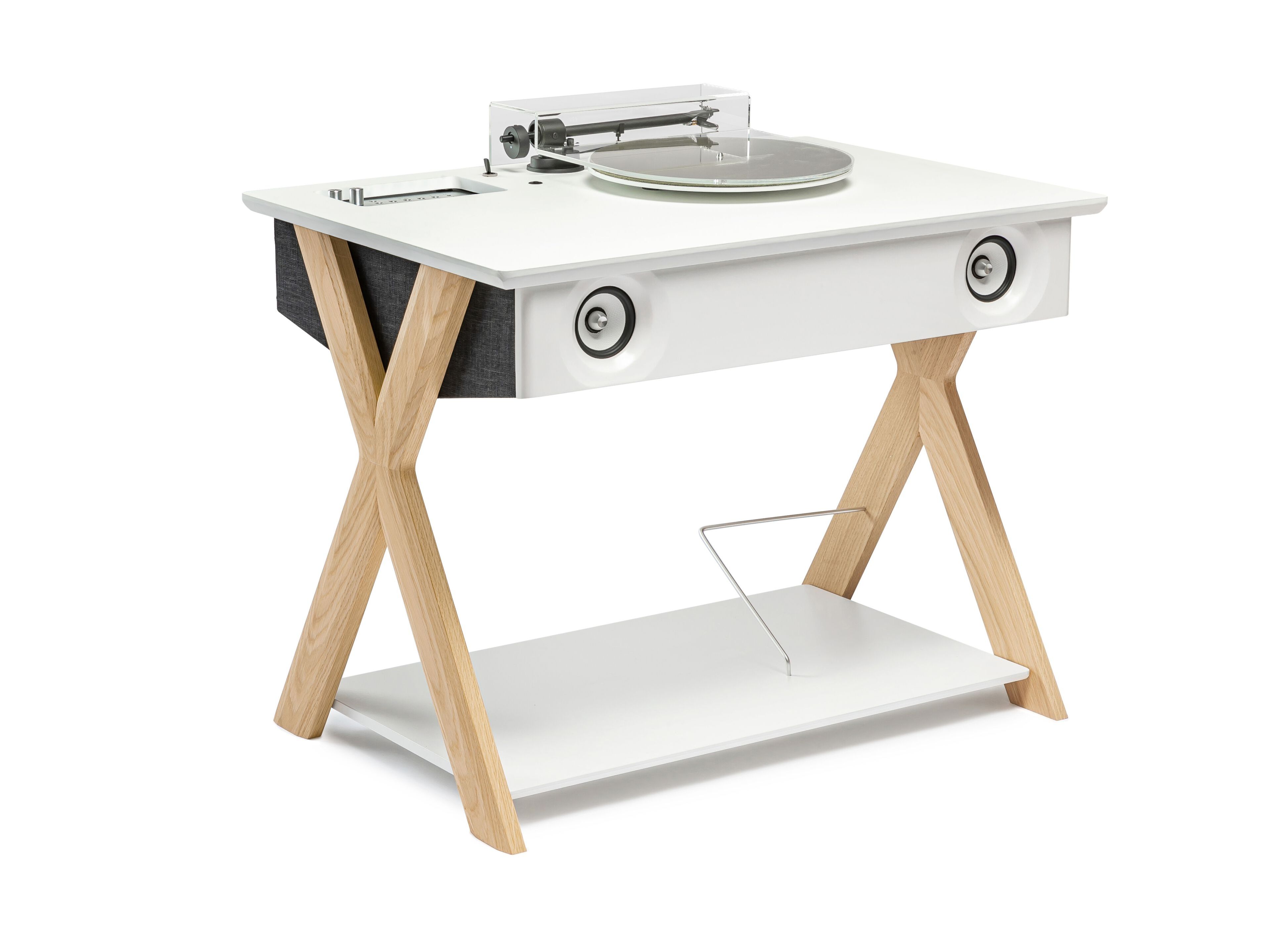 LX X TURNTABLE OAK Speaker By La Boite concept