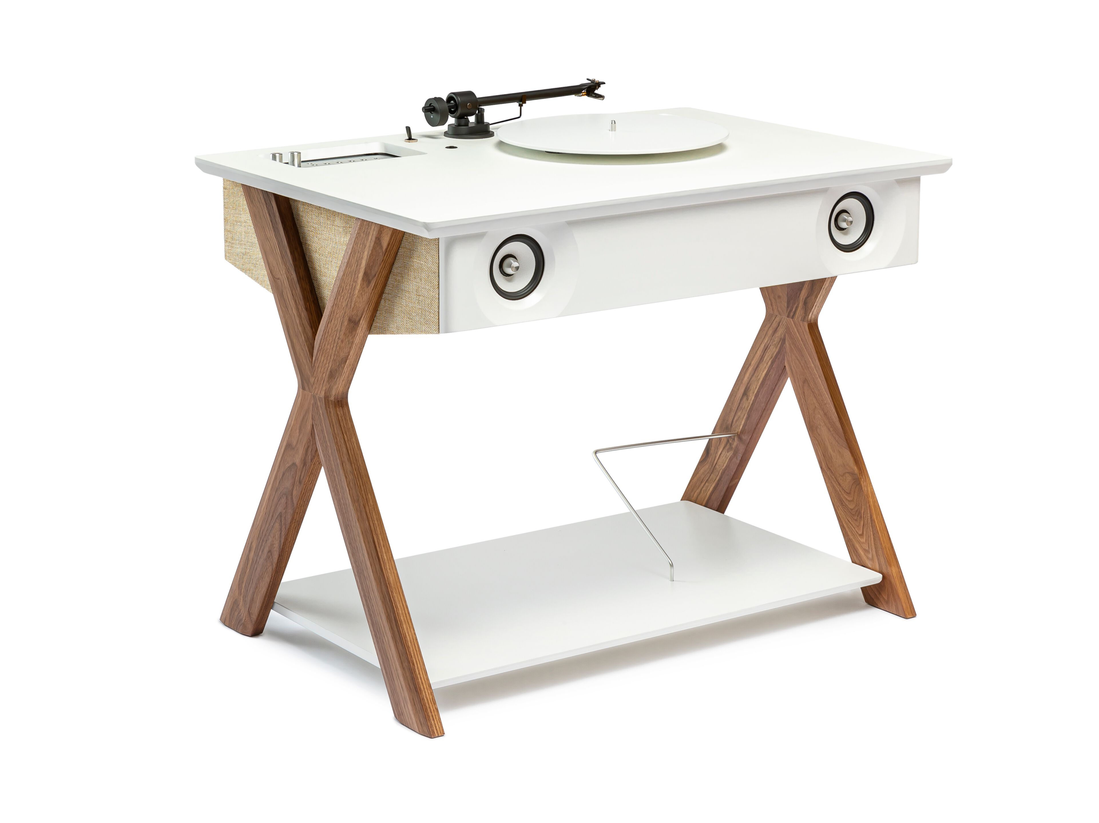 LX X TURNTABLE WALNUT Speaker By La Boite concept
