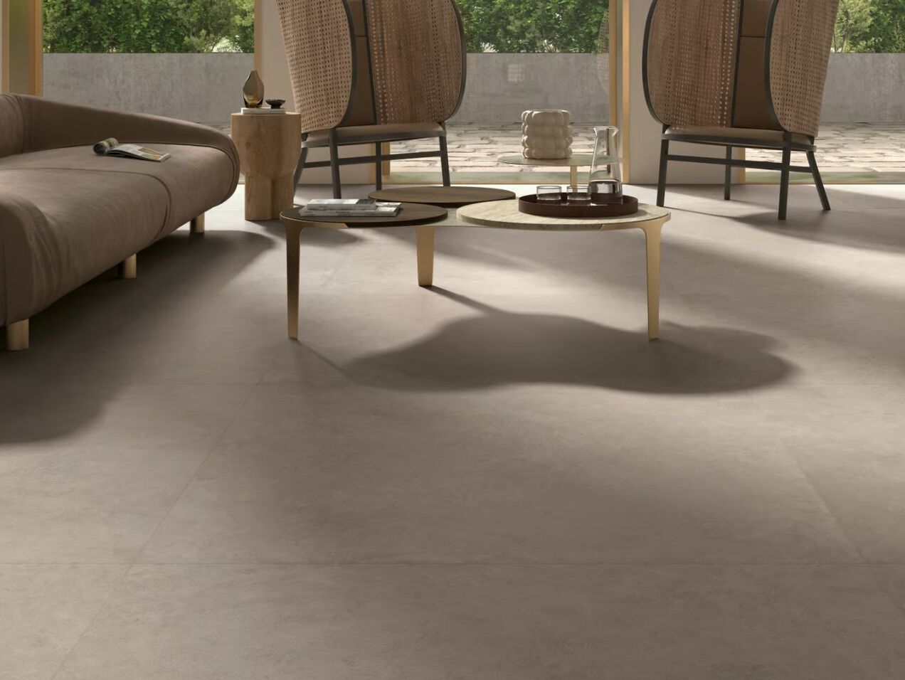 VIS Full-body porcelain stoneware wall/floor tiles By LaFaenza