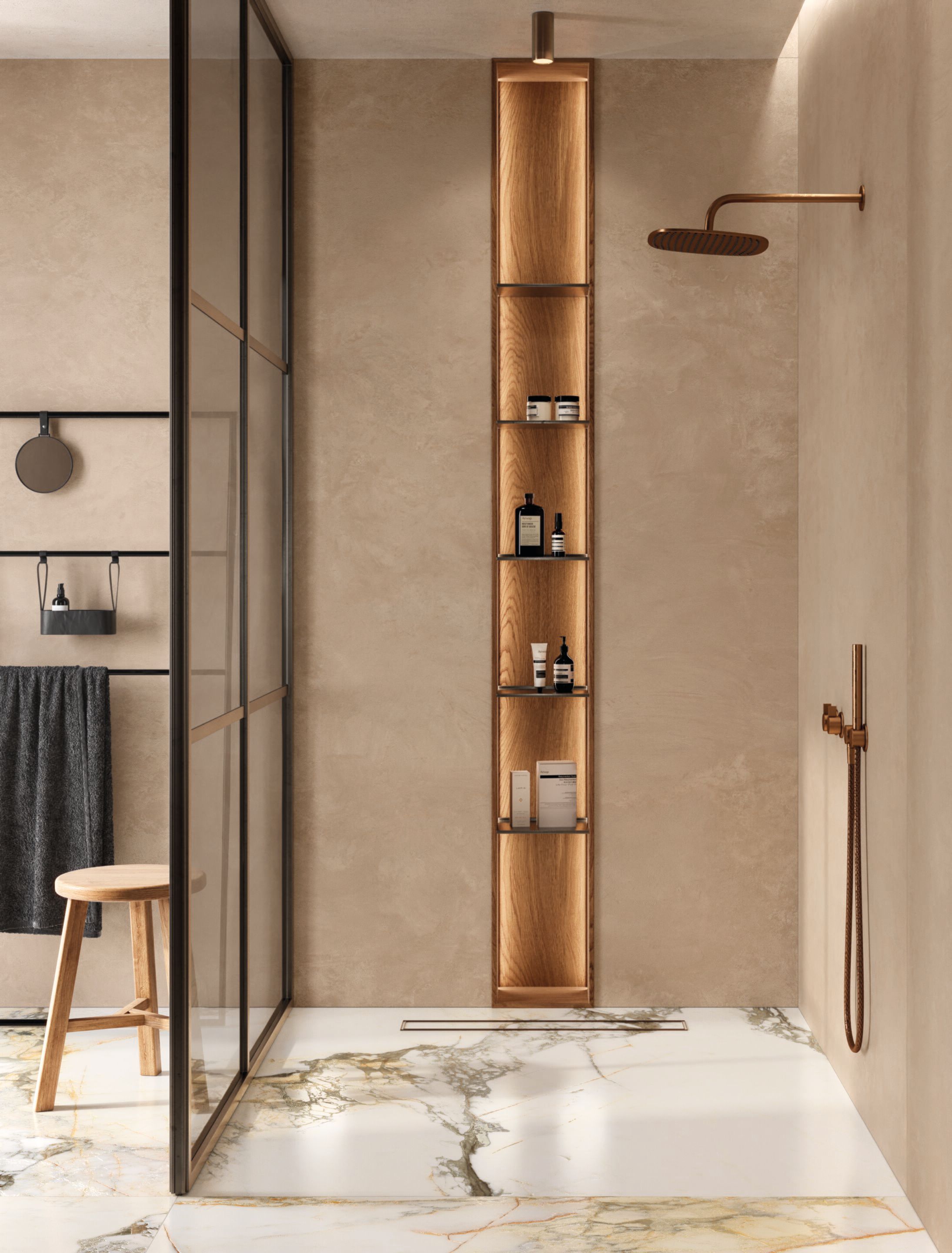 VIS Full-body porcelain stoneware wall/floor tiles By LaFaenza