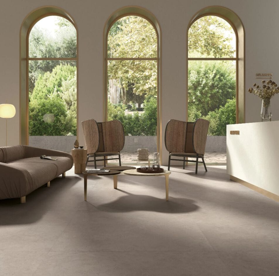 VIS Full-body porcelain stoneware wall/floor tiles By LaFaenza