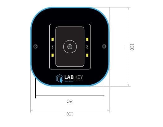 Sistema di building automation per controllo accessi LABKEY ONE QR CODE ...