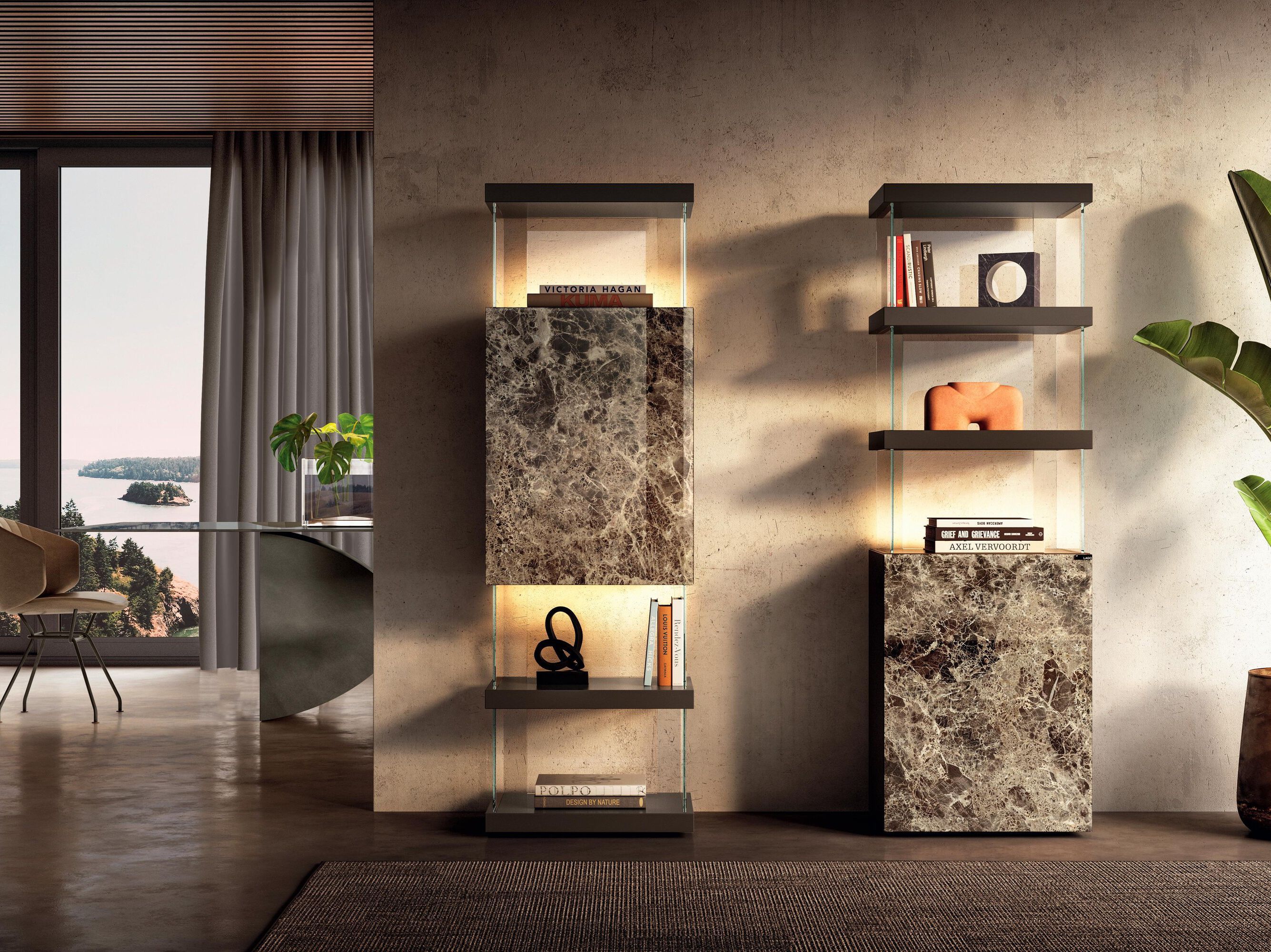 AIR - 2682/2683 Bookcase By Lago