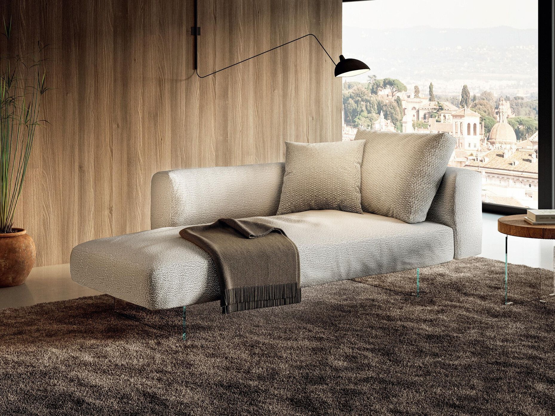 AIR SOFT - 2721 Day bed By Lago | design Daniele Lago