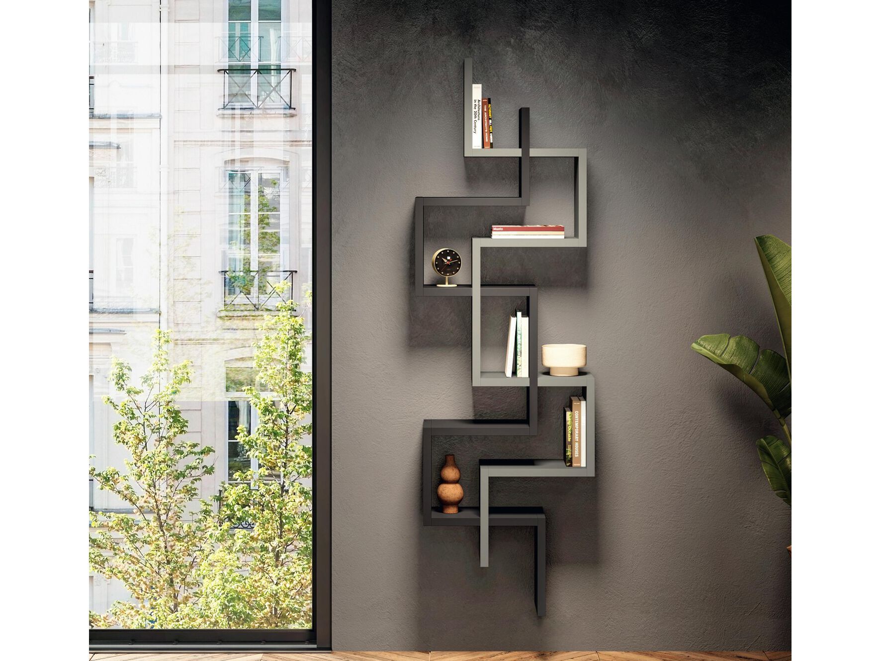 LAGOLINEA - 2634 Bookcase By Lago