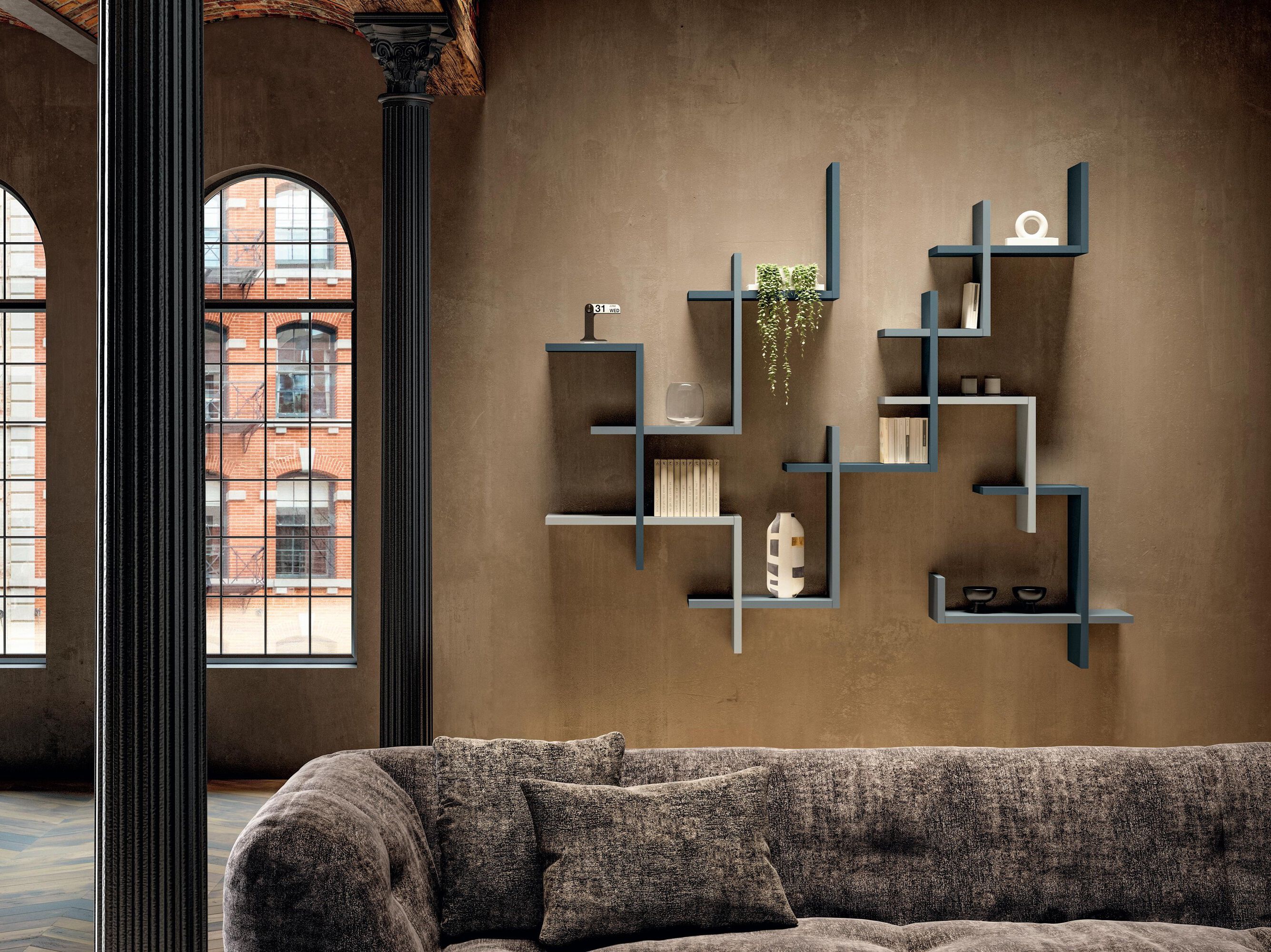 LAGOLINEA - 2640 Bookcase By Lago