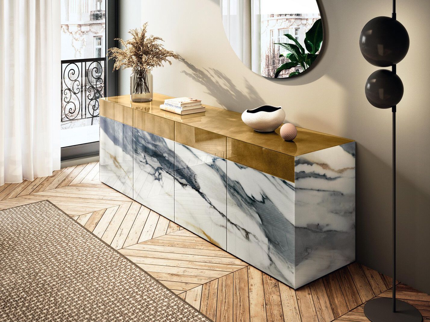 MATERIA - 2605 Sideboard By Lago