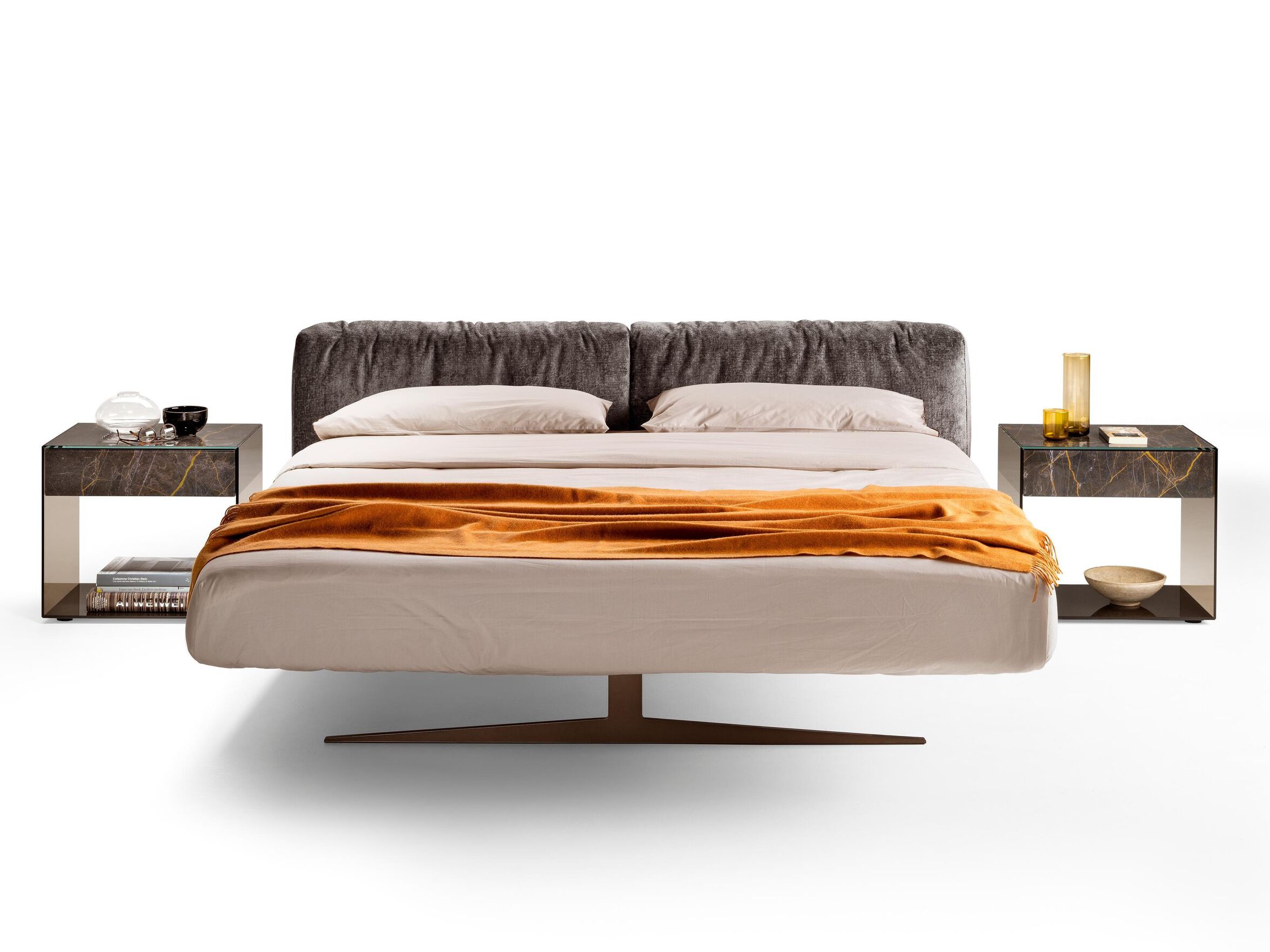 STEEL SOFT- 1762 Bed By Lago