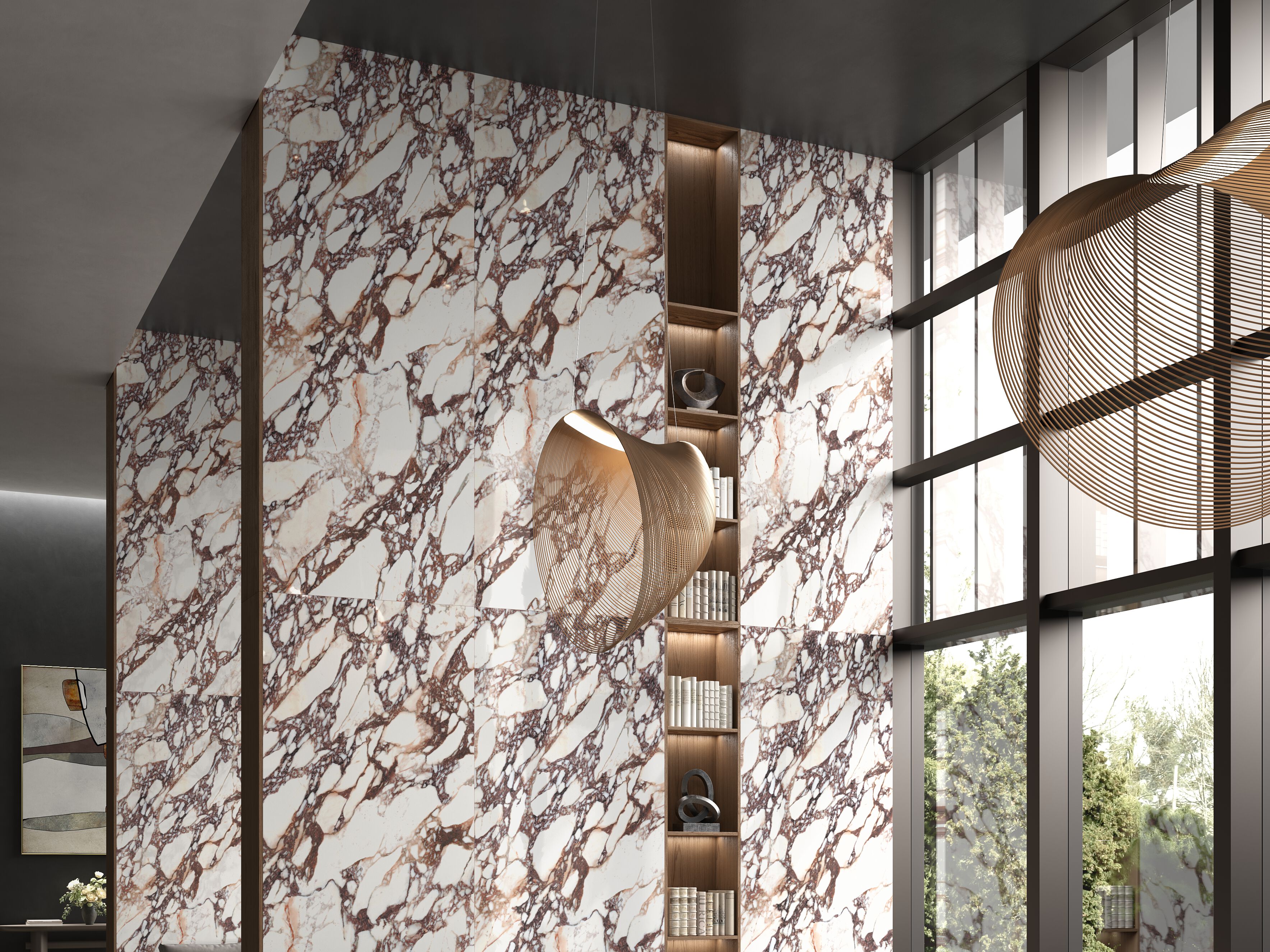 Rivestimento in Laminam® effetto marmo CALACATTA VIOLA - Laminam ...