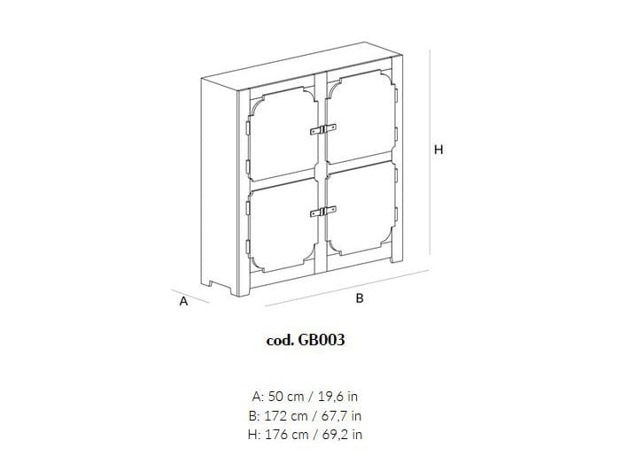 GIPSY Highboard By Lando