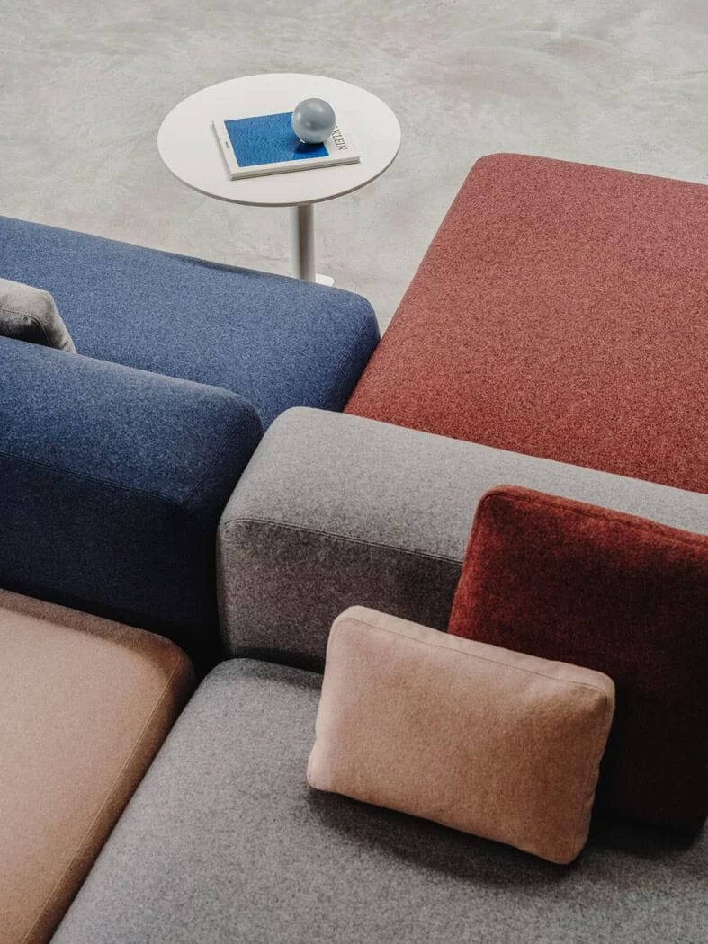 PLUS Modular fabric sofa with removable cover By Lapalma | design ...