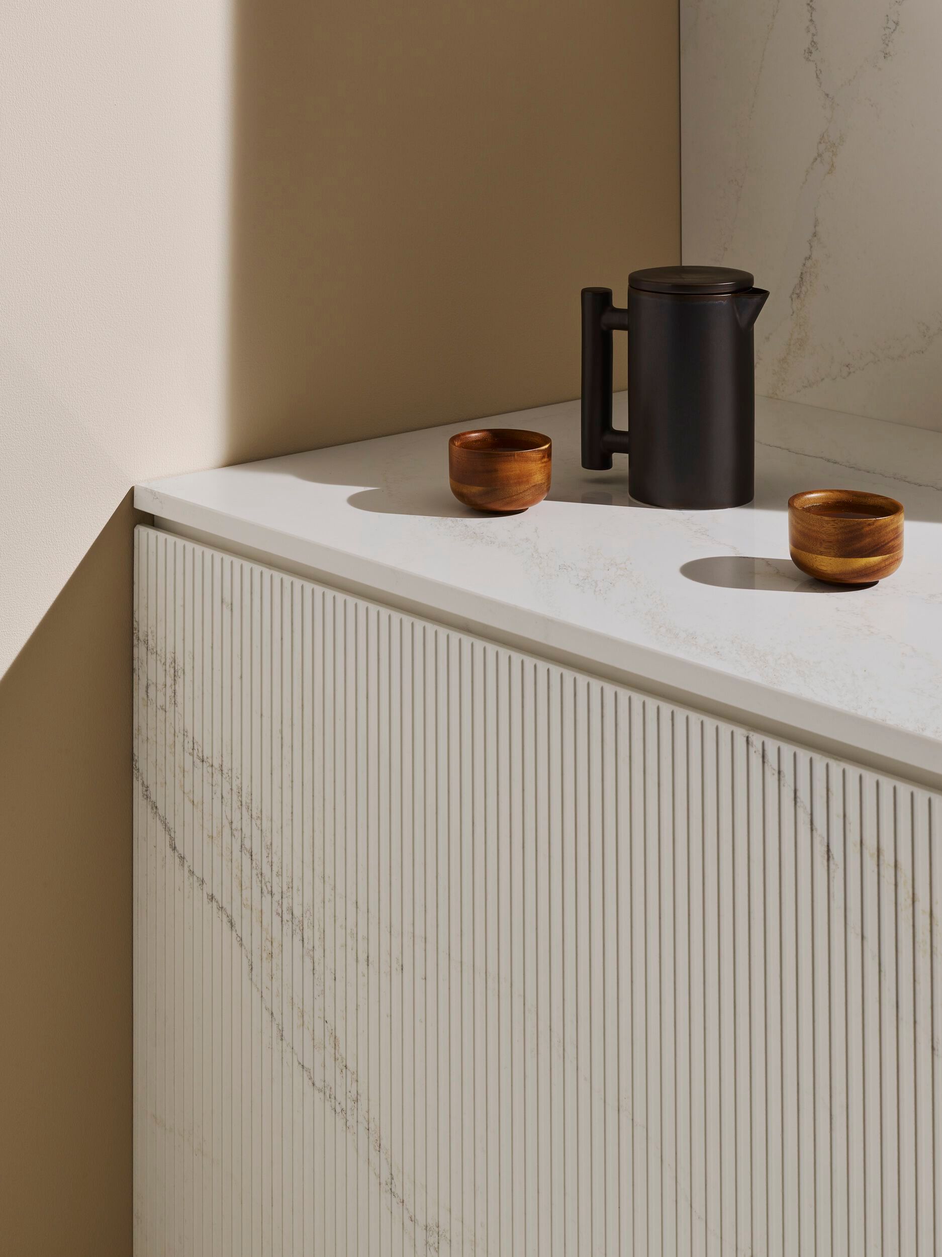 Pavimento/rivestimento in Lapitec® BIANCO PANDORA - Lapitec - Edilportale