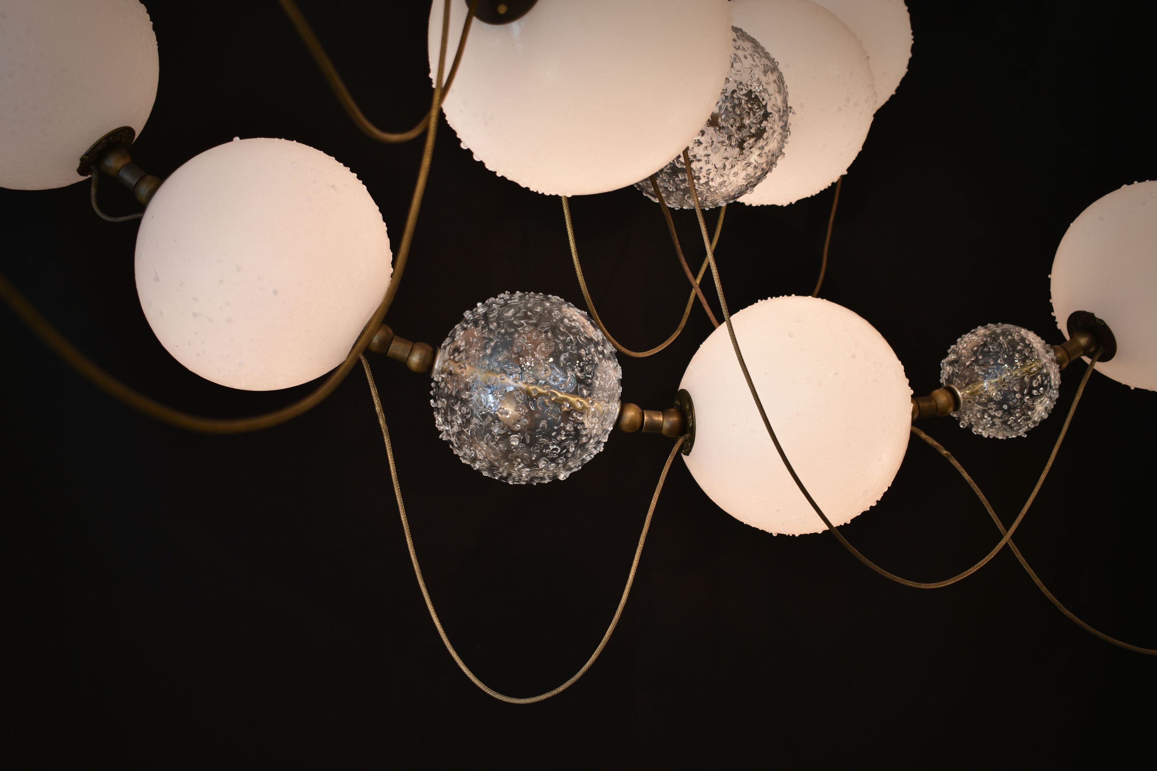 COCO-DE-MER LED pendant lamp By Larose Guyon