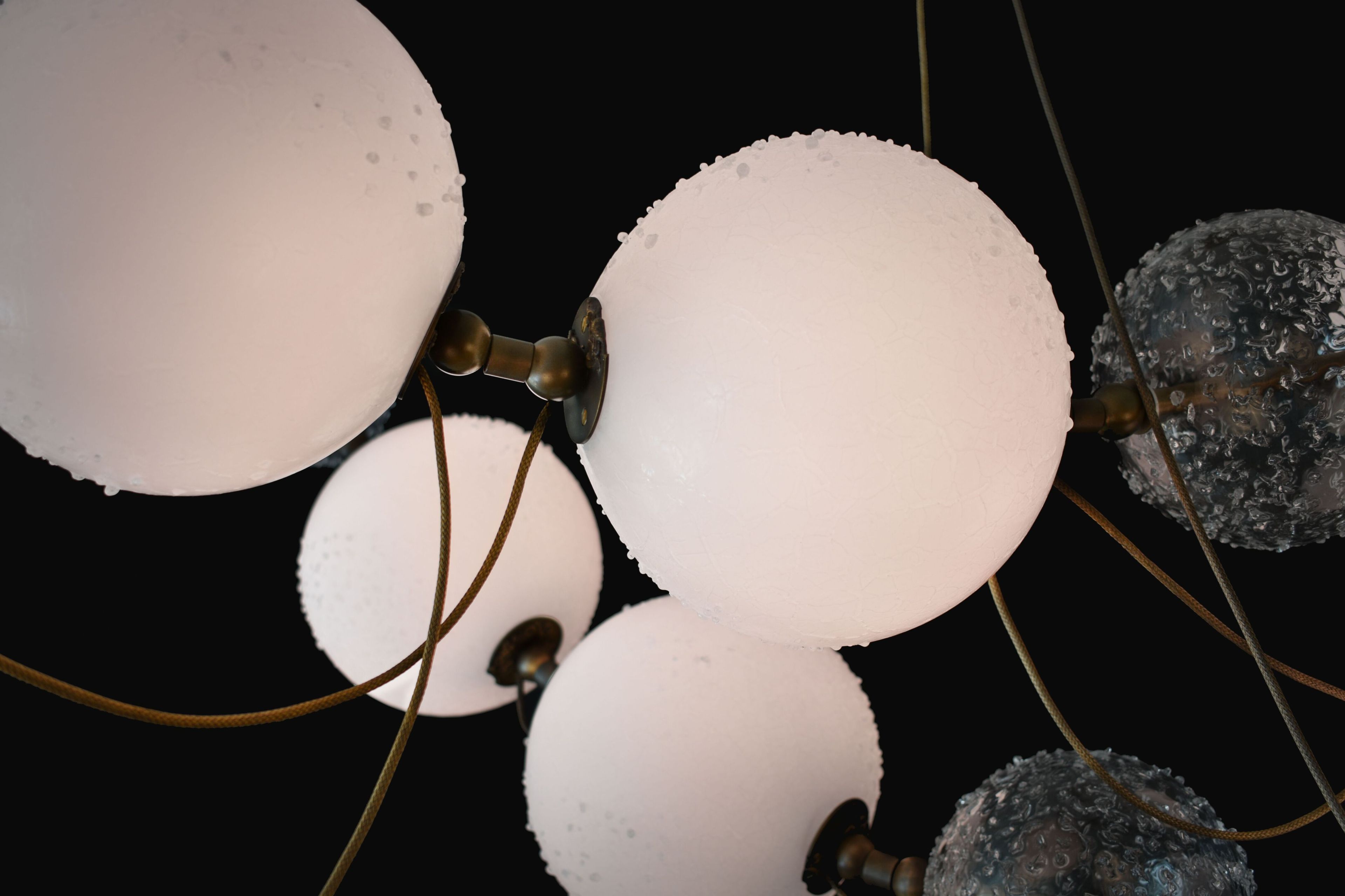 COCO-DE-MER LED pendant lamp By Larose Guyon