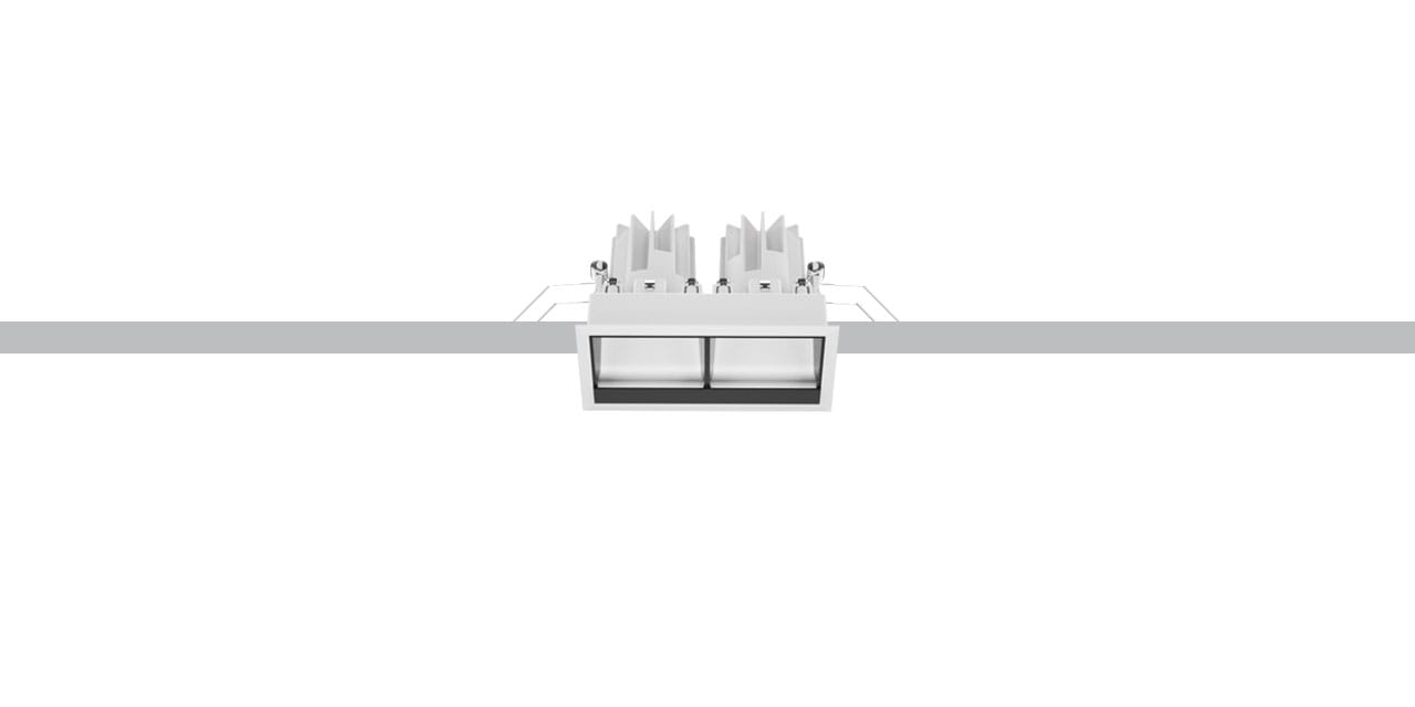 LASER BLADE L Recessed LED wall washer for false ceiling By iGuzzini
