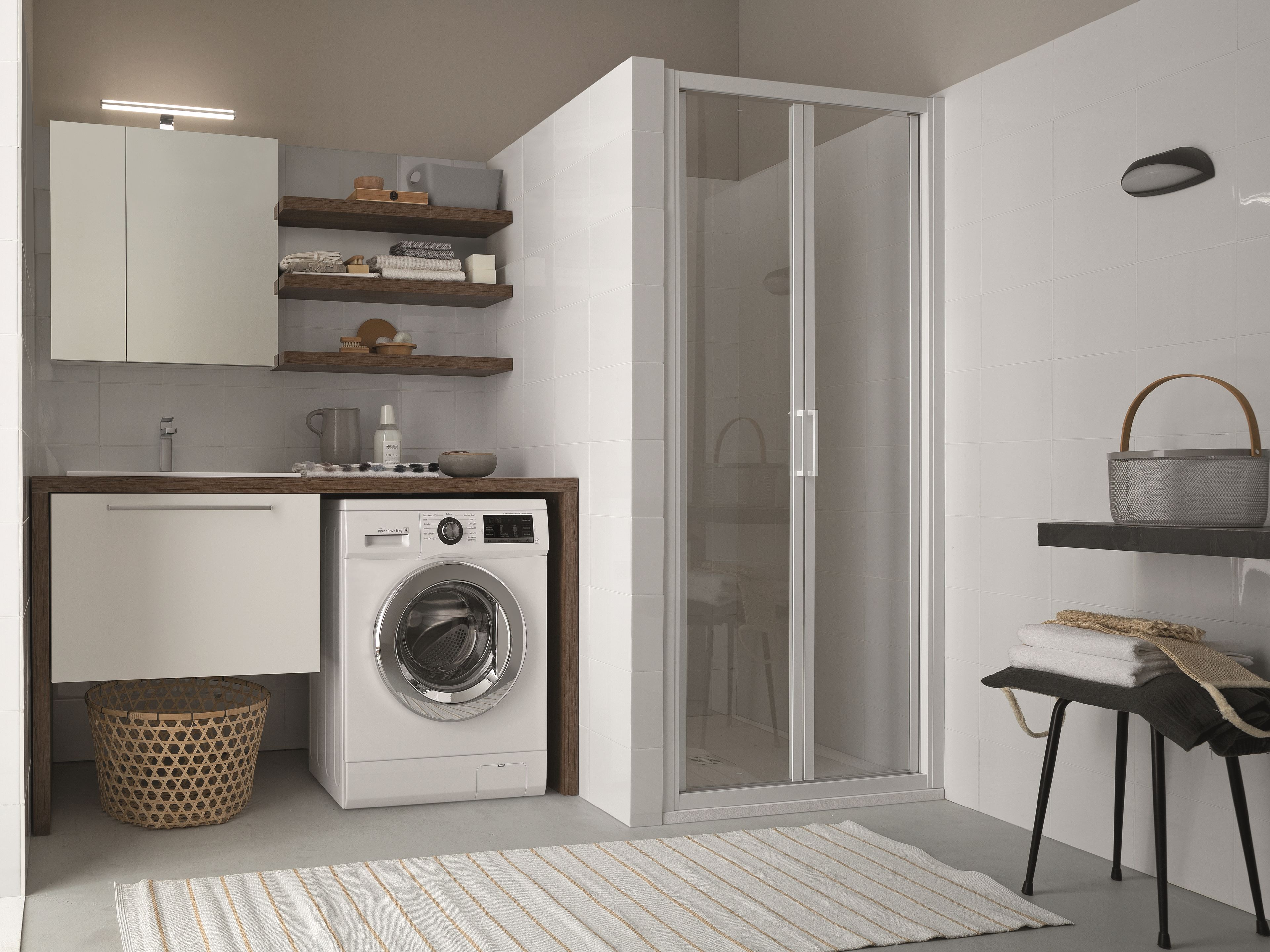 Laundry room cabinet with drawers By ARBLU