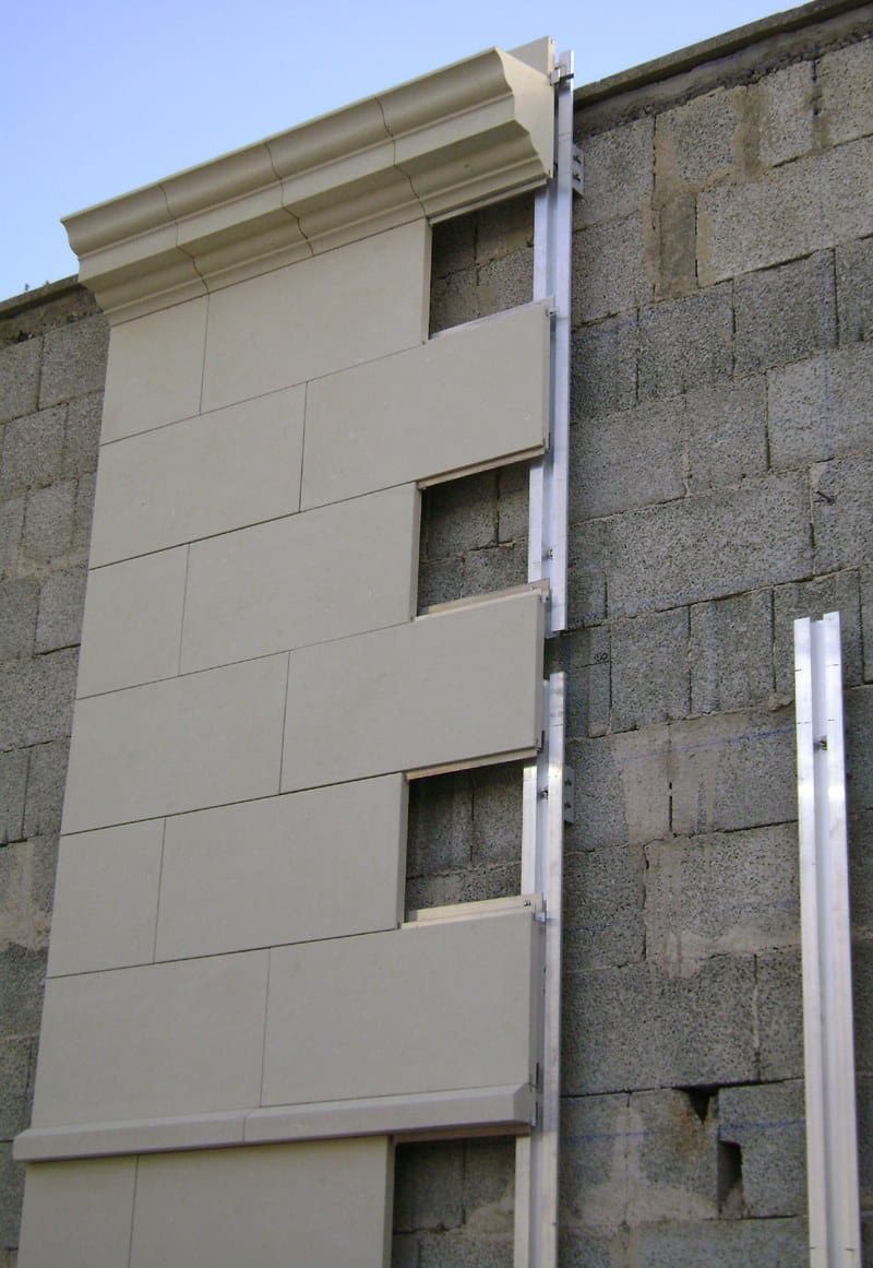 Lecce stone Ventilated facade Lecce stone Ventilated facade By PIMAR