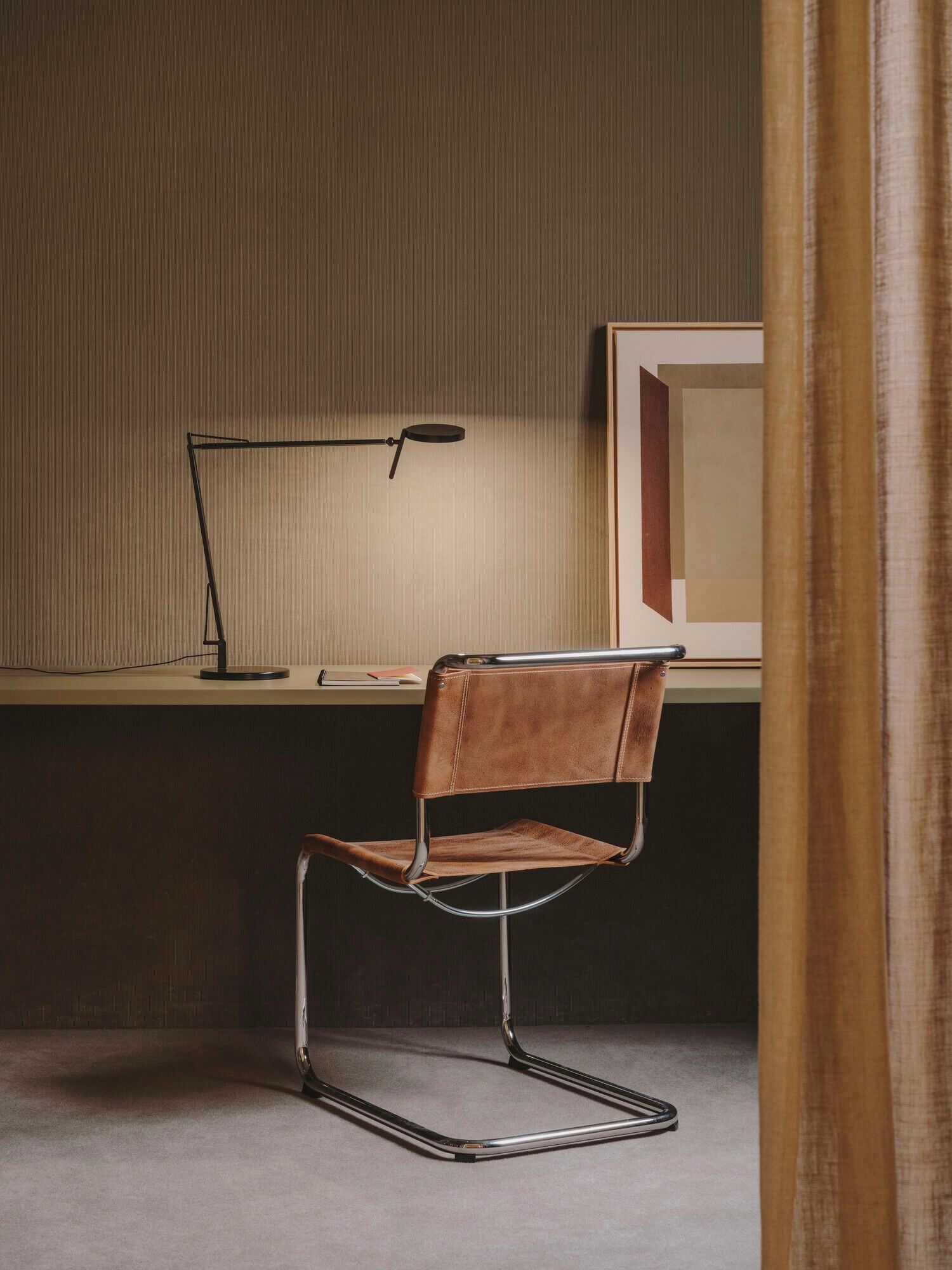 MACA Adjustable LED steel table lamp By LedsC4