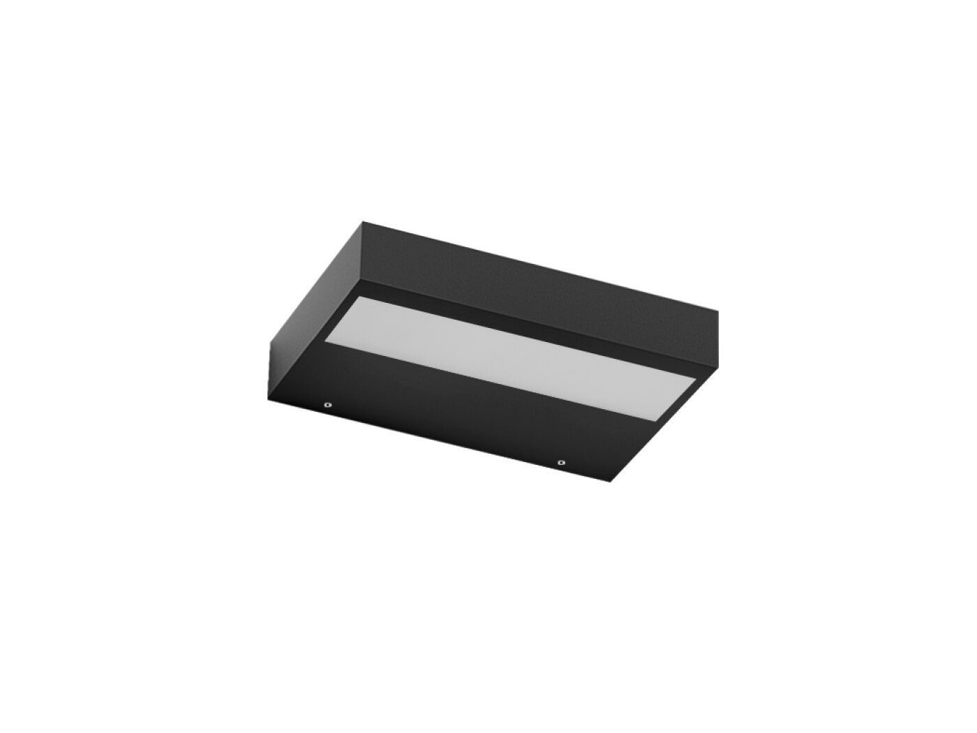REGOLO DOUBLE EMISSION Lampada da parete a LED in alluminio By Linea ...