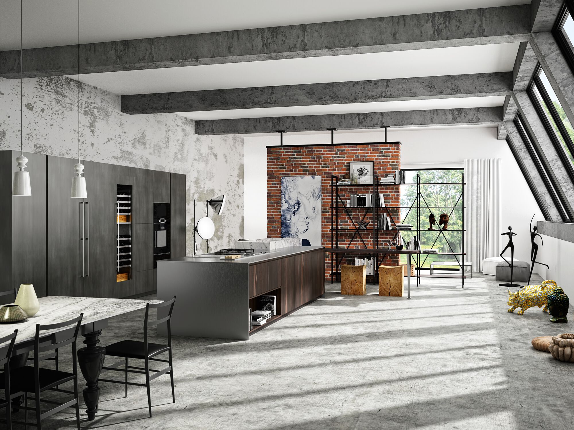 AMBRA ATELIER Kitchen By Lineaquattro