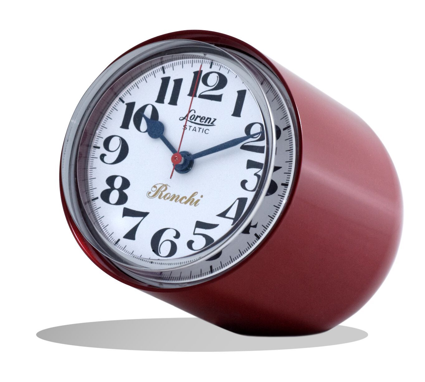 STATIC | Steel clock Laquered steel table clock By Lorenz | design ...