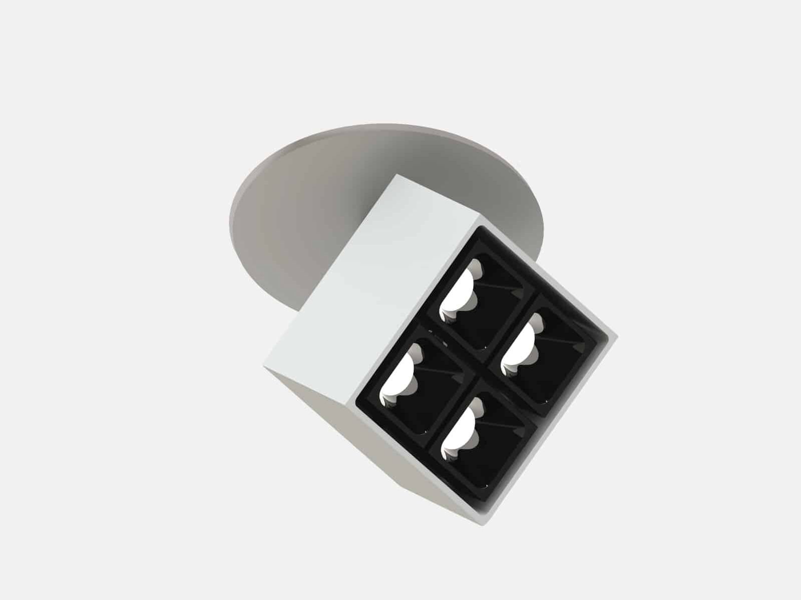 LEVA QUADRA Q4 Ceiling lamp By Lucifero's