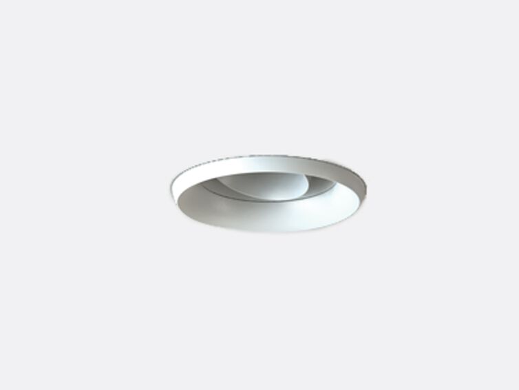 NYX FRAME PLASTERBOARD Adjustable round recessed spotlight By Lucifero's