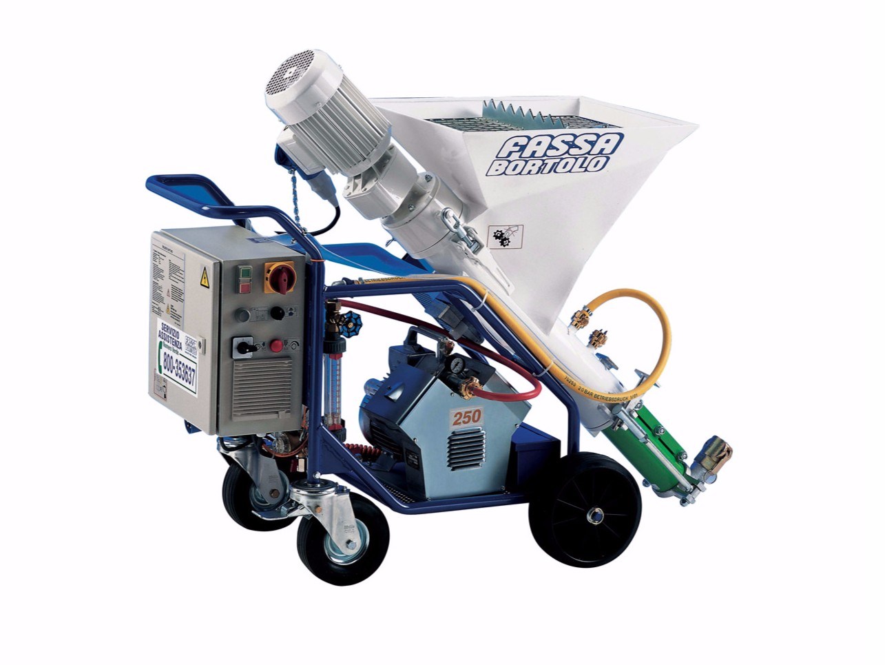 M-TEC MONO-MIX Plastering machine By FASSA