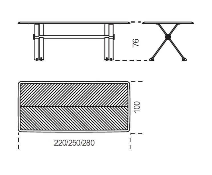 MAAT | Wooden table Rectangular wooden table By Gallotti&Radice ...
