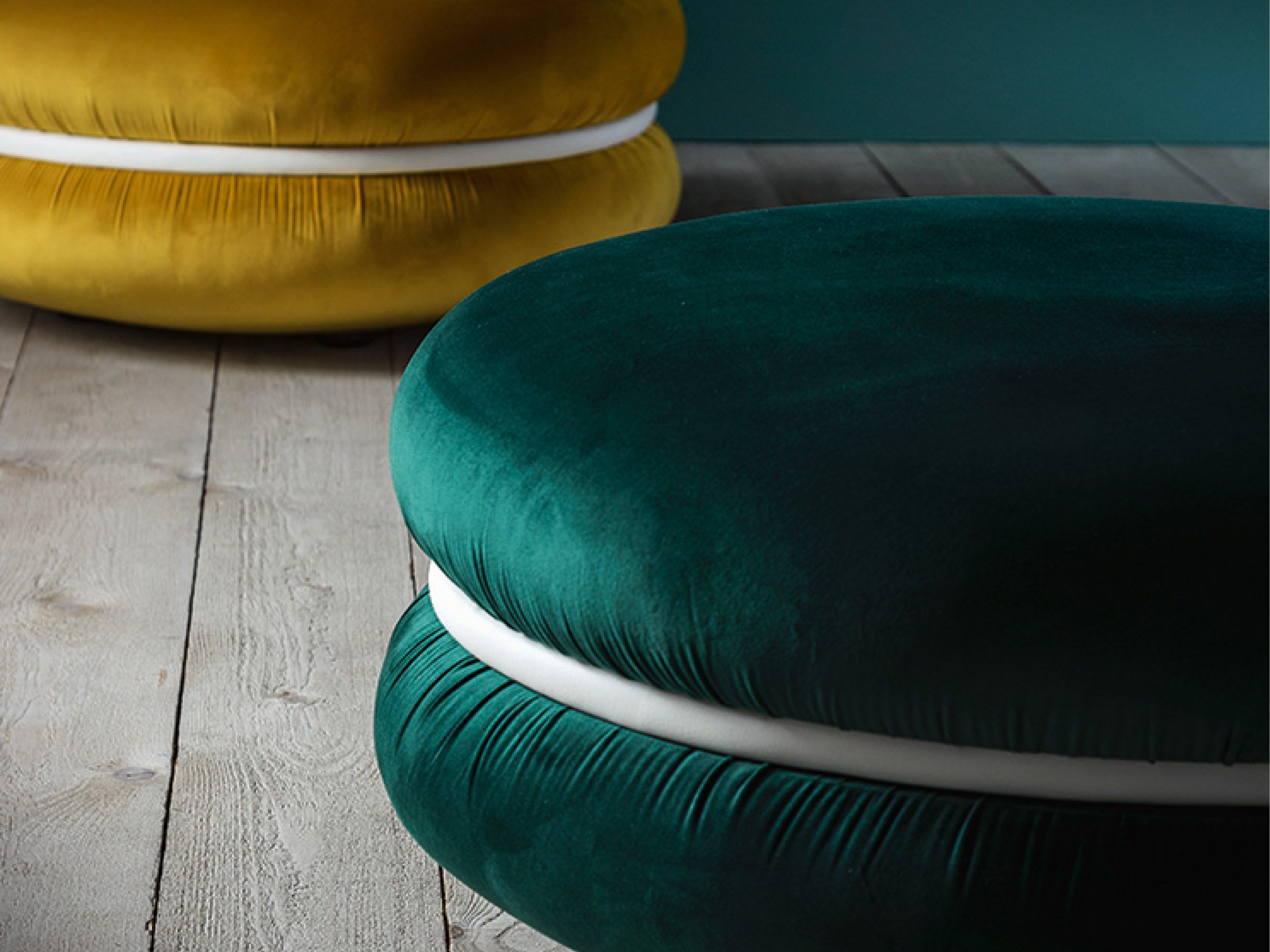 MACARON Pouf By INNOVA Imbottiti