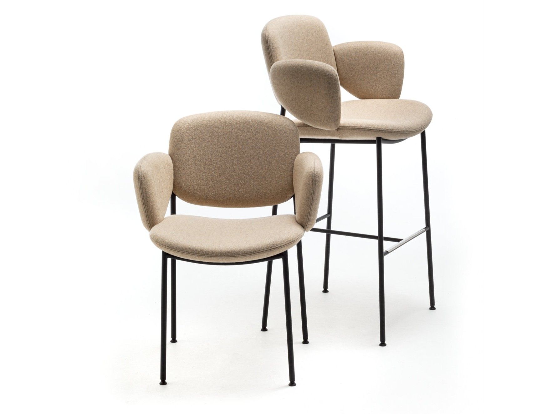 MACKA | Fabric chair By arrmet design NOTE Design Studio