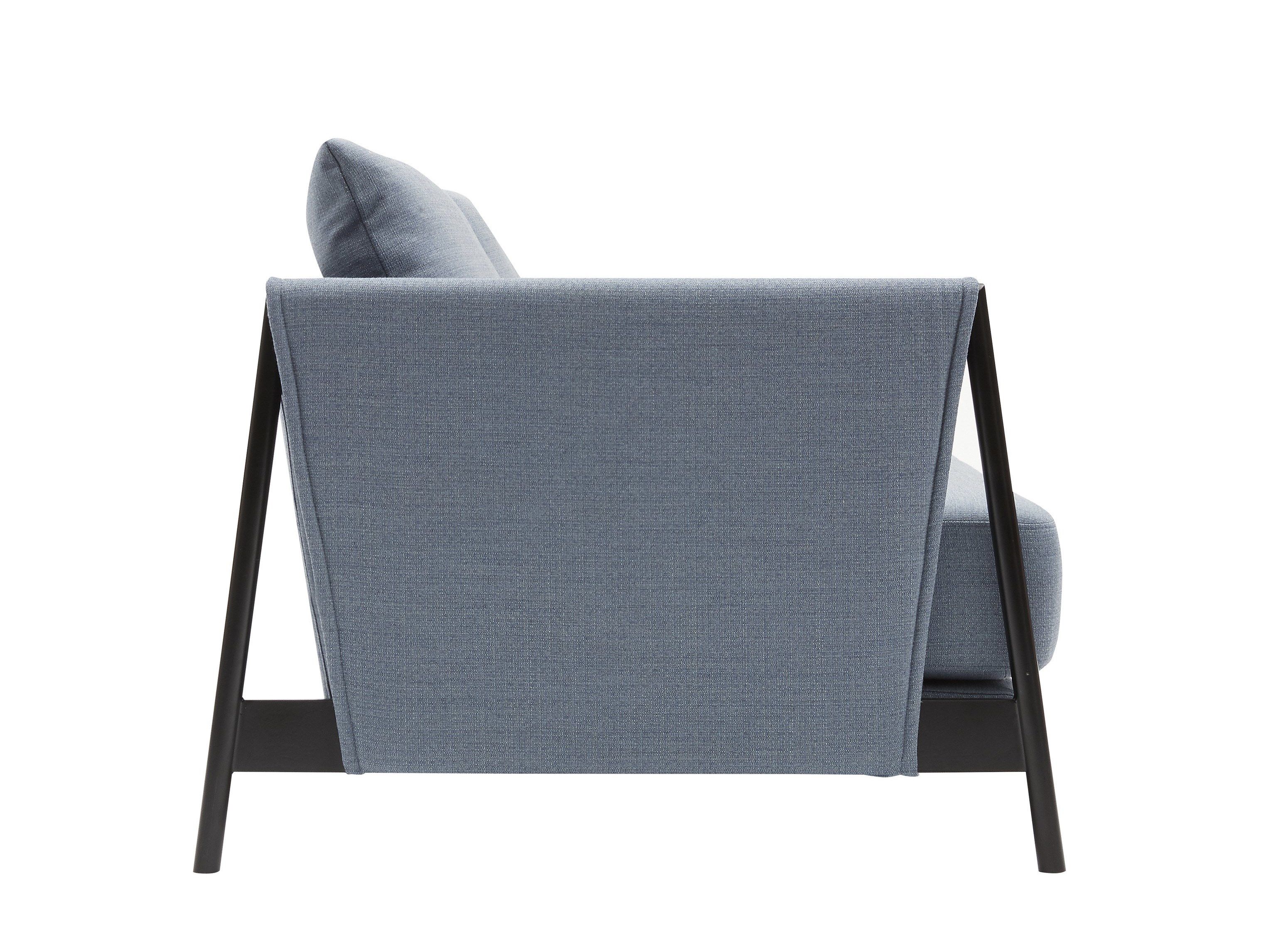 Fabric sofa bed MADISON By SOFTLINE design Müller & Wulff