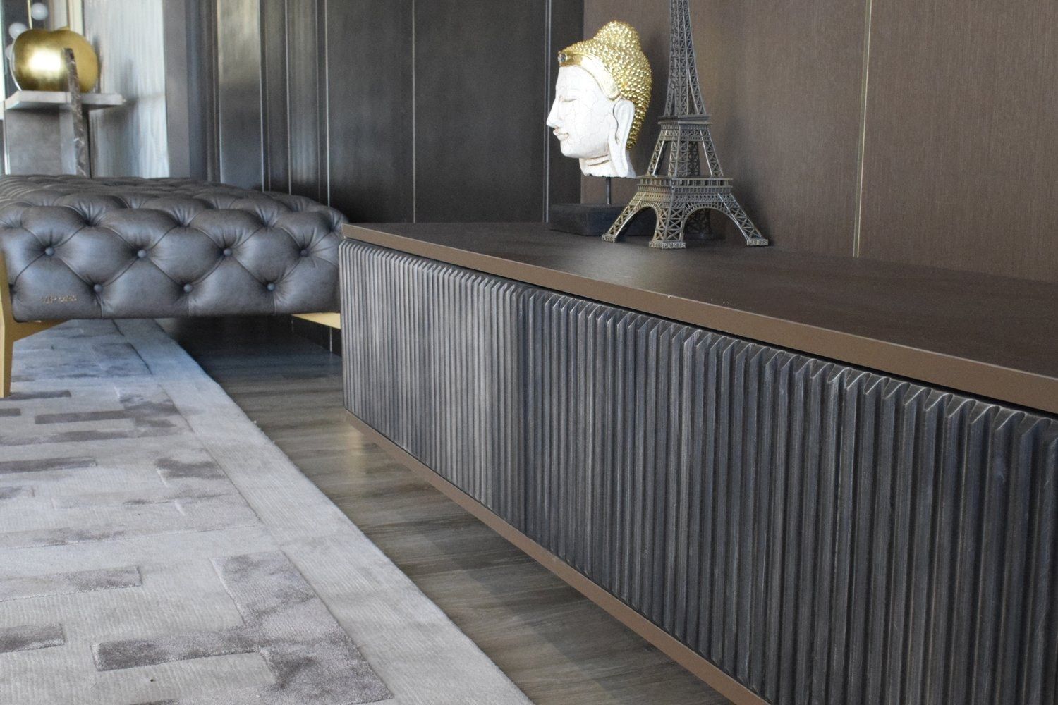 MADONNA Suspended MDF sideboard with drawers By Able