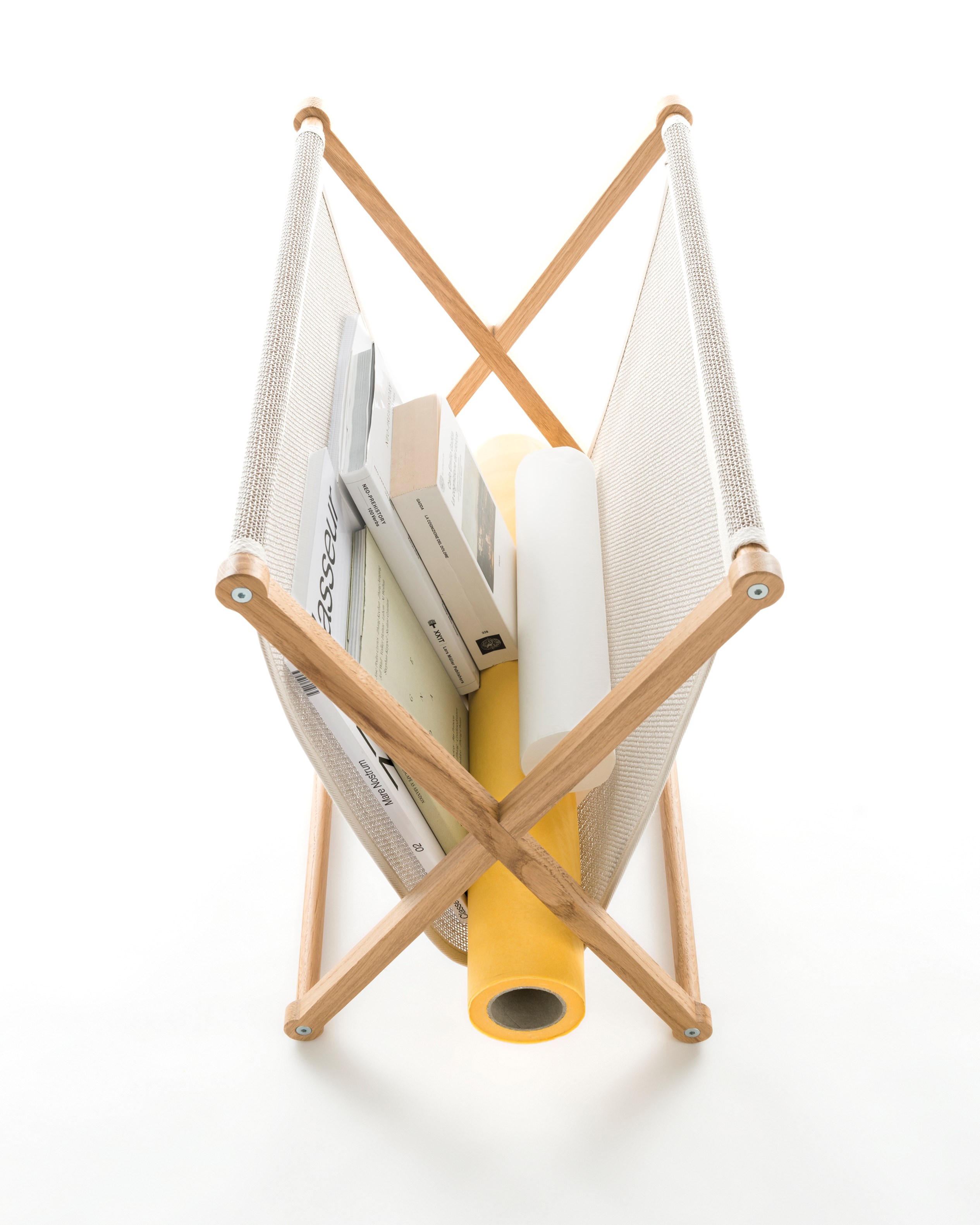 MAGAZINE RACK Oak magazine rack By Woodnotes | design Ilkka Suppanen ...