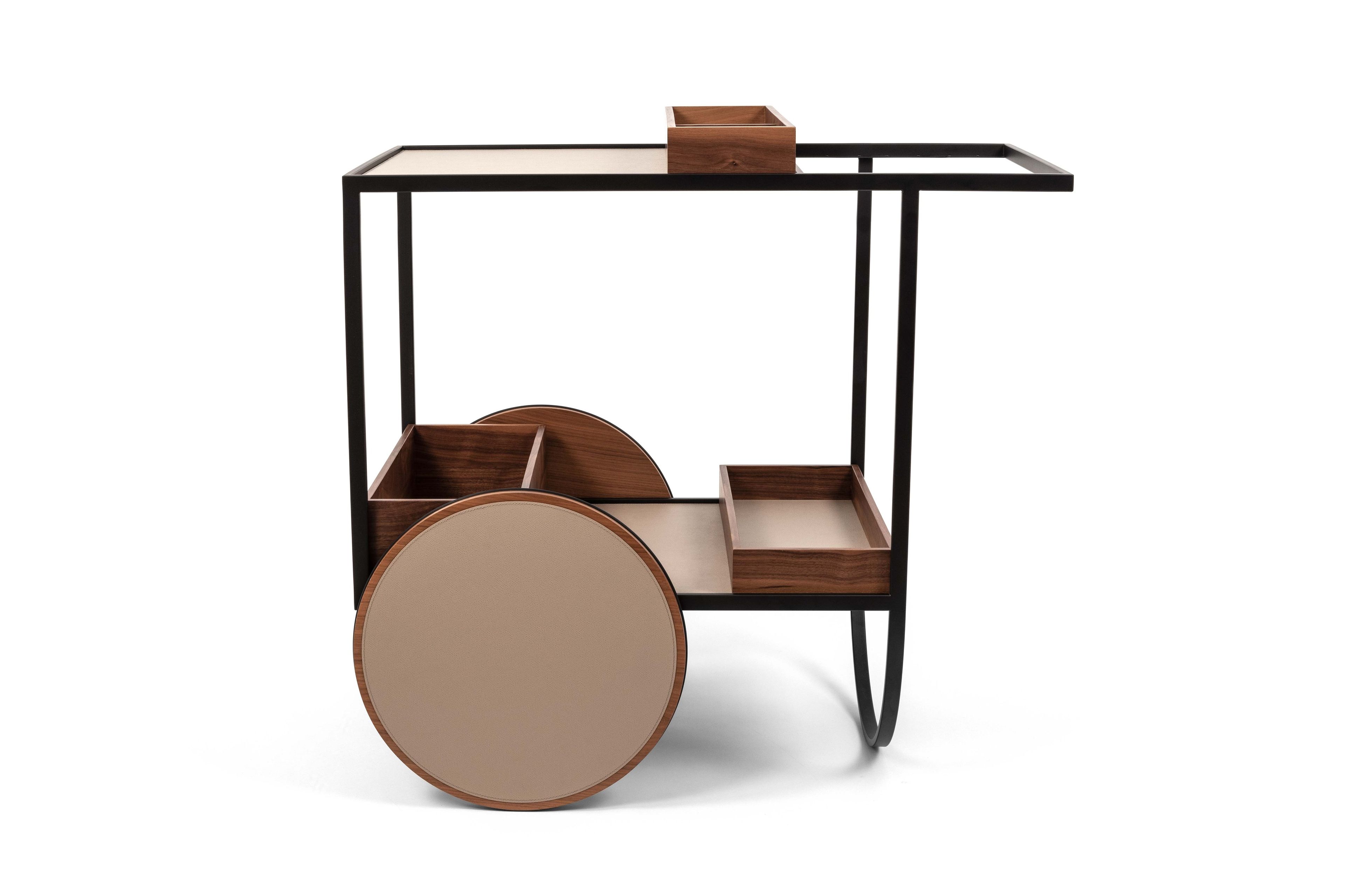 MAGENTA Food trolley By Pinetti