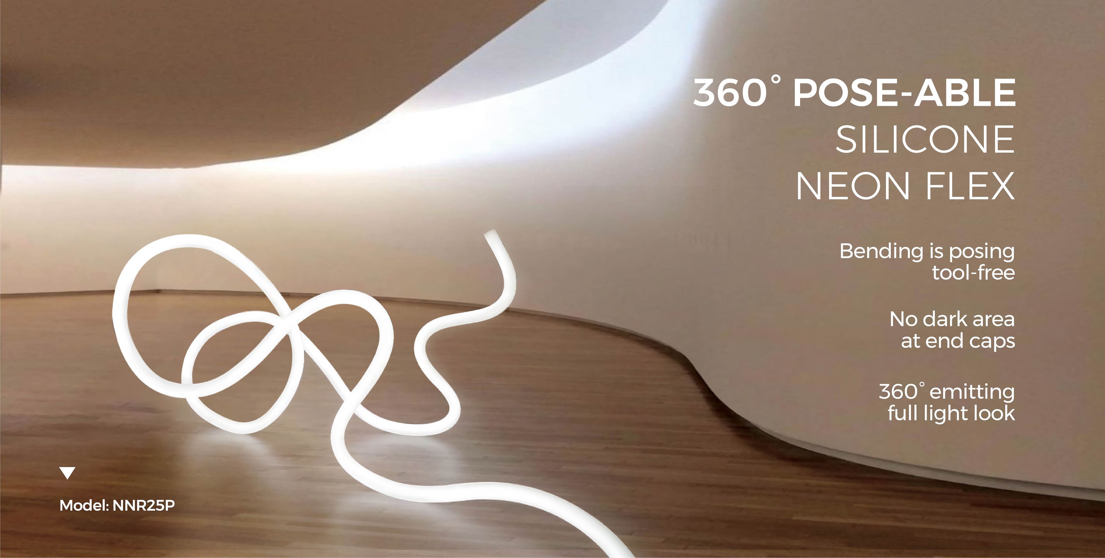 MAGIC LINE NNR25P linear lighting profile By Colorsled