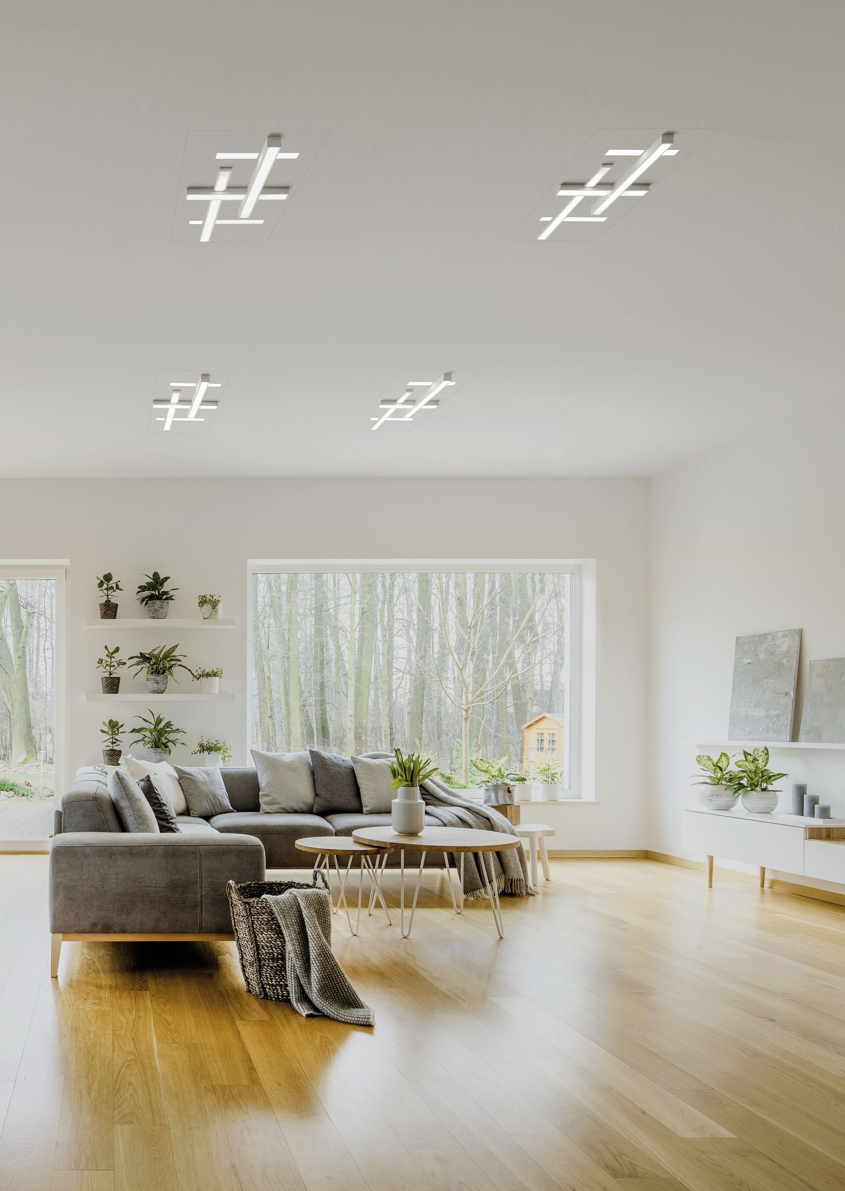 MAGNESIA | Semi-inset Lamp for false ceiling Magnesia Collection By ...