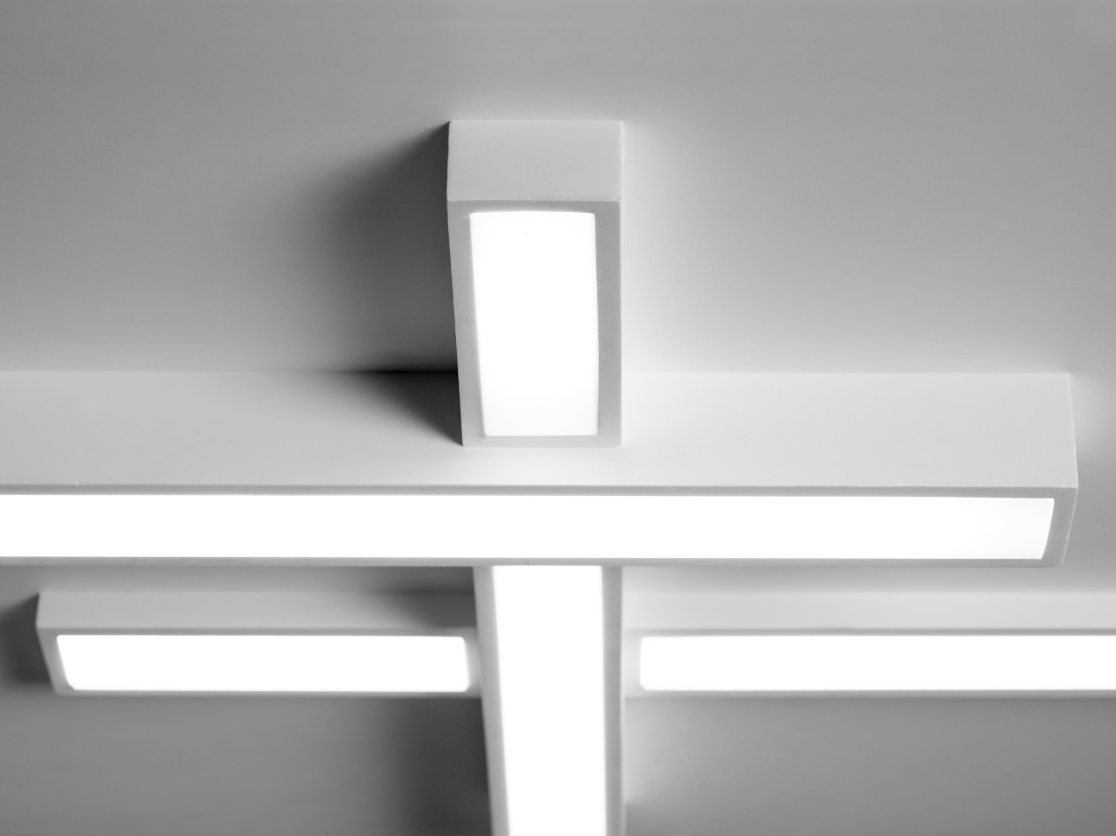 MAGNESIA | Semi-inset Lamp for false ceiling Magnesia Collection By ...