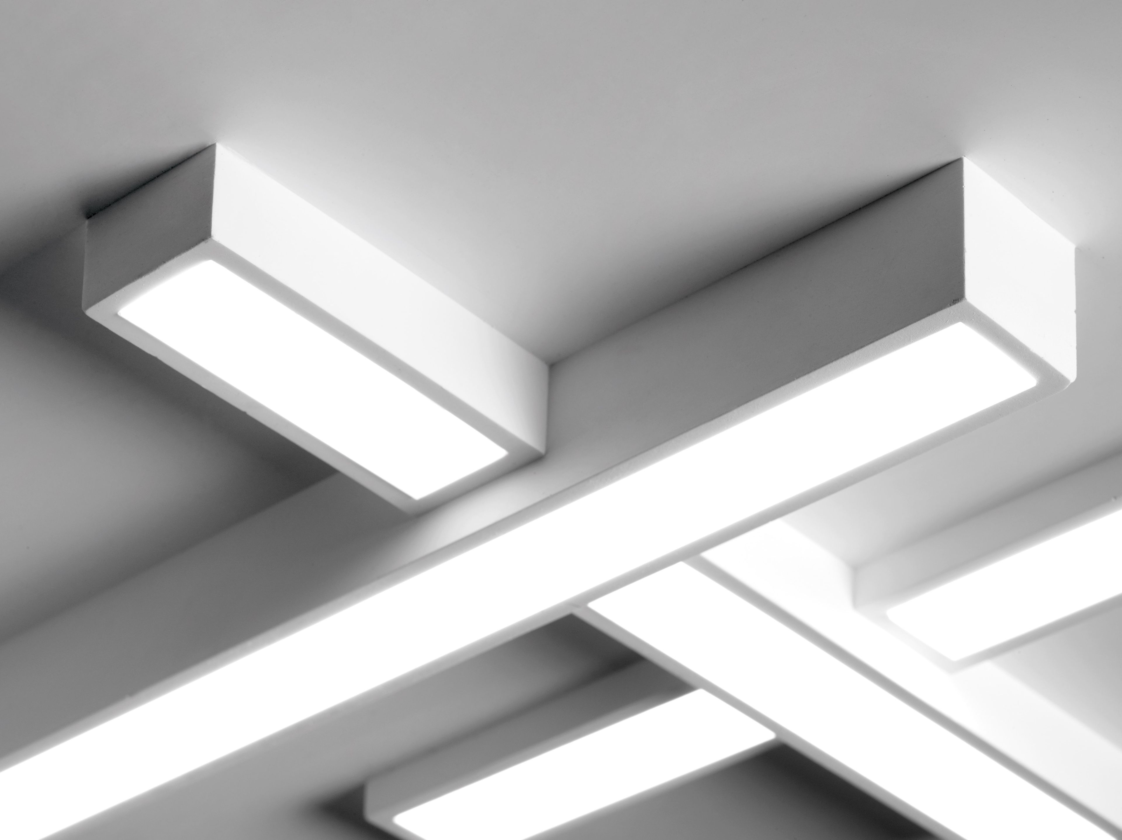 MAGNESIA | Semi-inset Lamp for false ceiling Magnesia Collection By ...