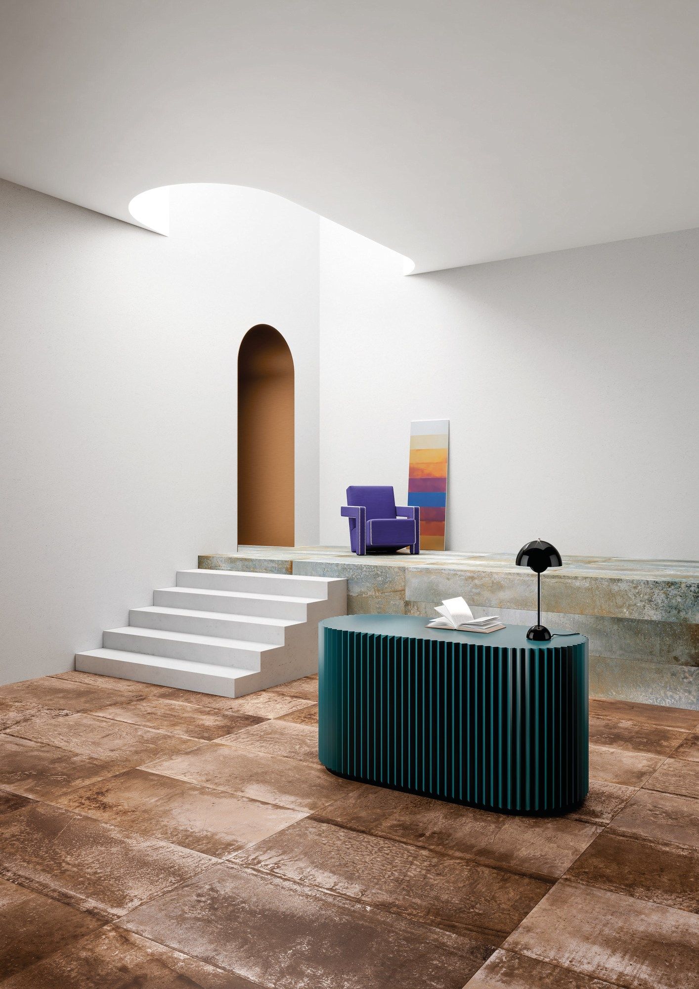 Porcelain stoneware wall/floor tiles MAGNETO RUST Magneto Collection By ...