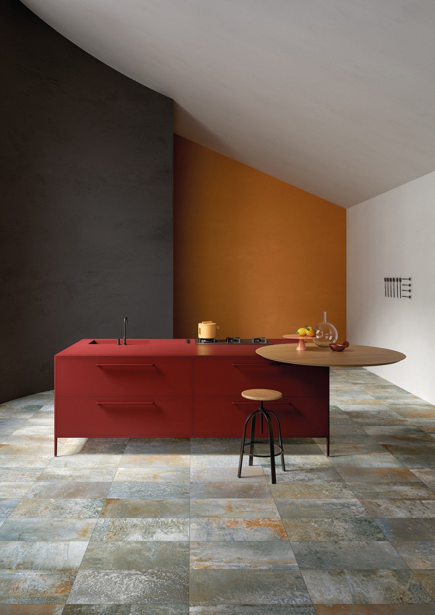 Porcelain stoneware wall/floor tiles MAGNETO RUST Magneto Collection By ...