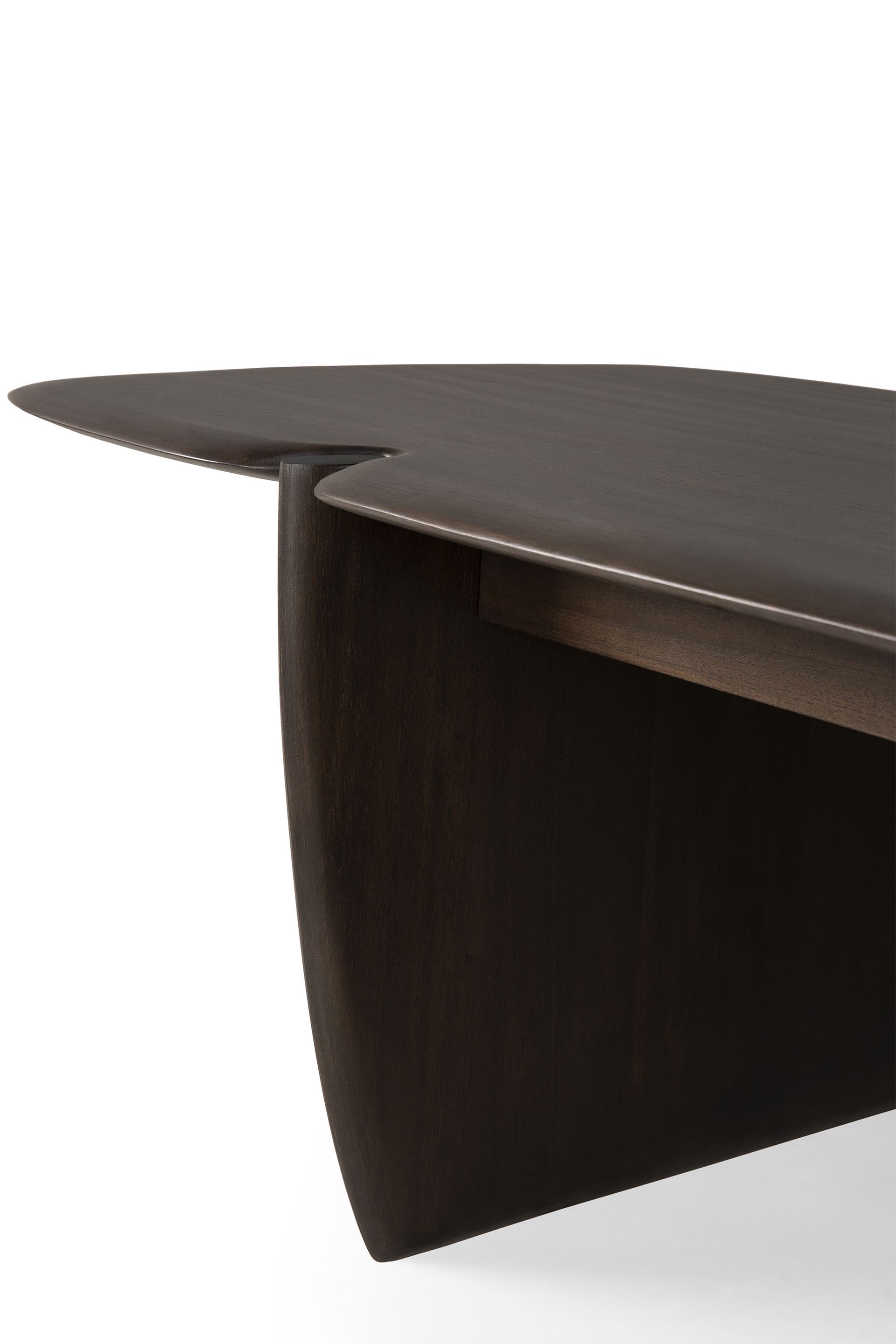 MAHOGANY PI Low rectangular mahogany coffee table By Ethnicraft ...