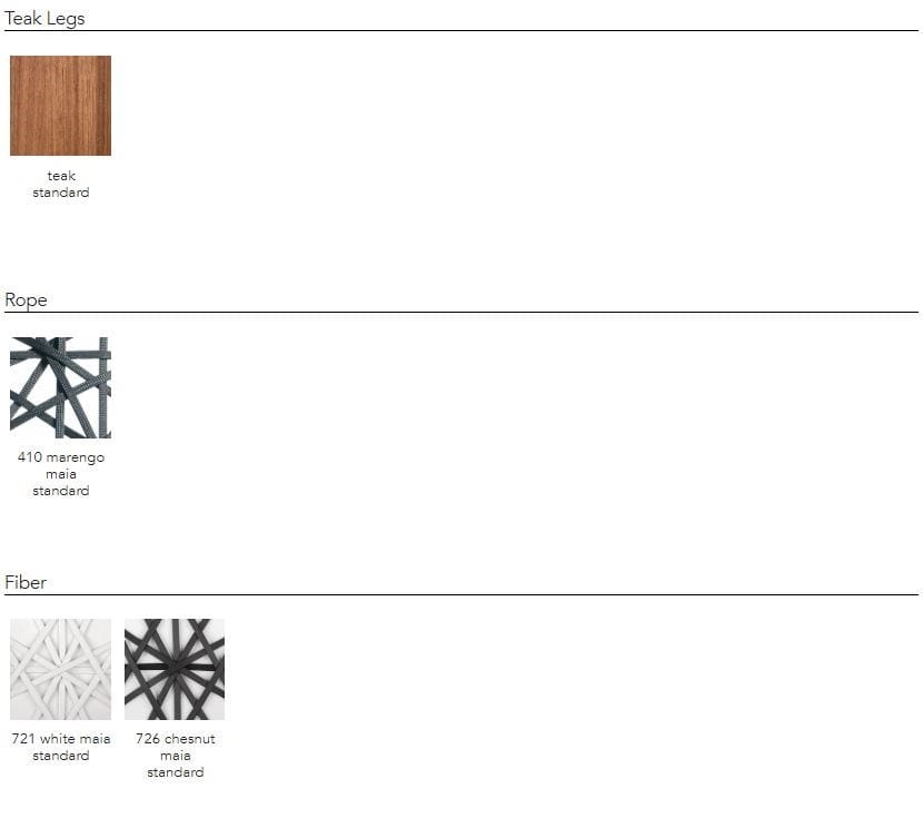 MAIA | Rope garden armchair By KETTAL design Patricia Urquiola