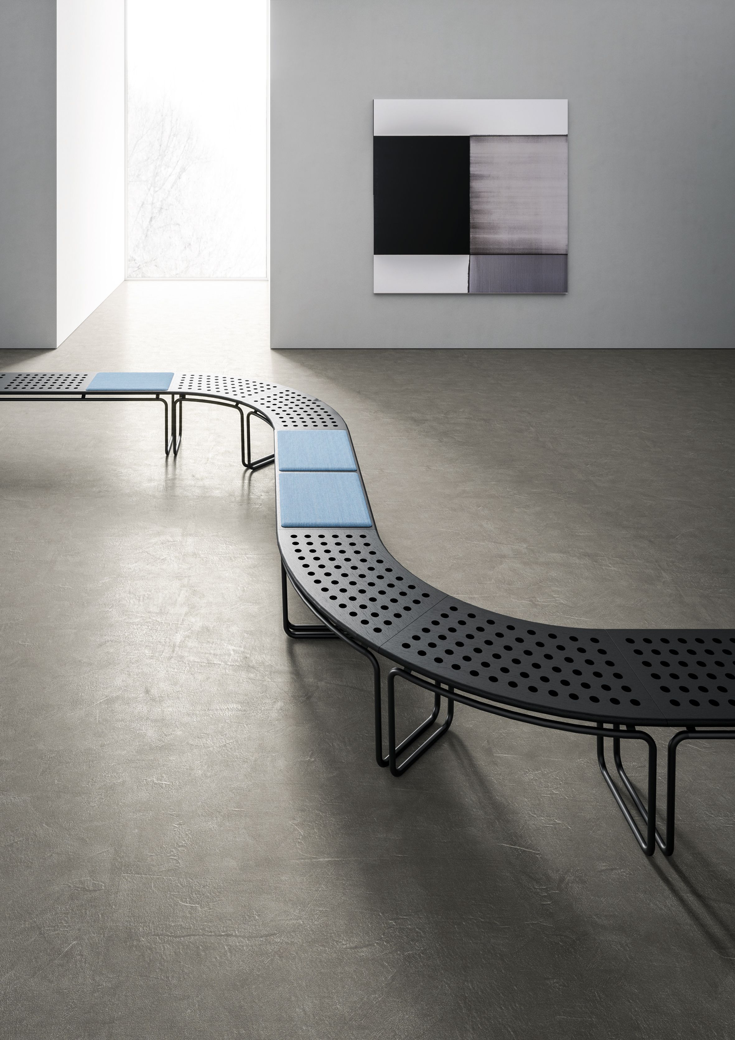 Modular HPL bench MAKI 120 By Crassevig design DRILL DESIGN