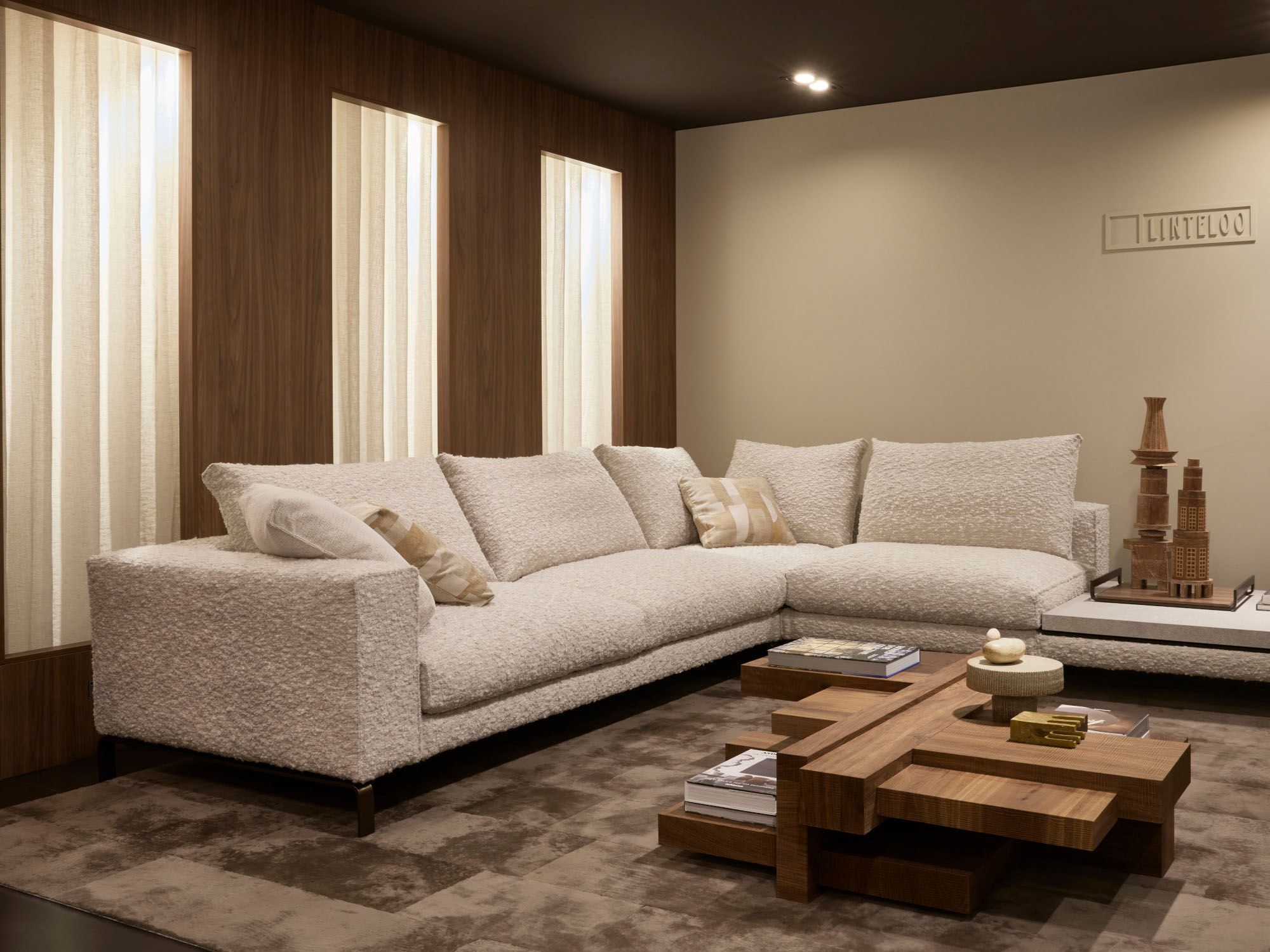 MALIBU Sectional fabric sofa By Linteloo | design Jan te Lintelo