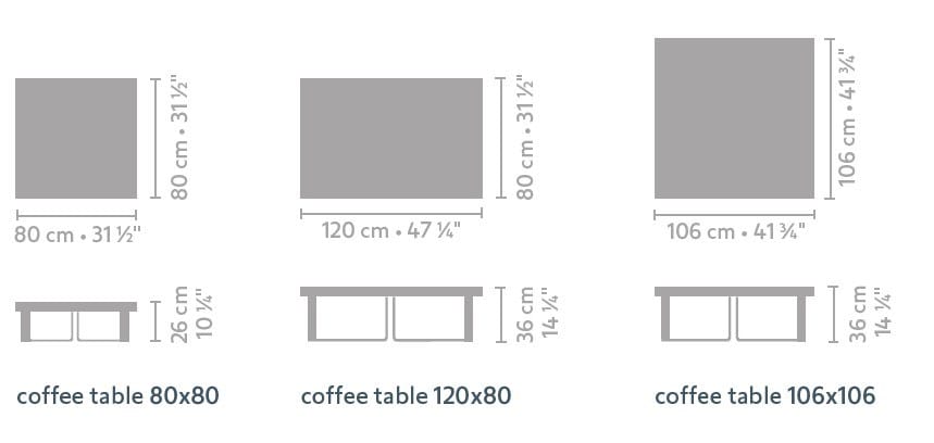 MALIBU Handmade square marble coffee table By Linteloo | design Jan te ...