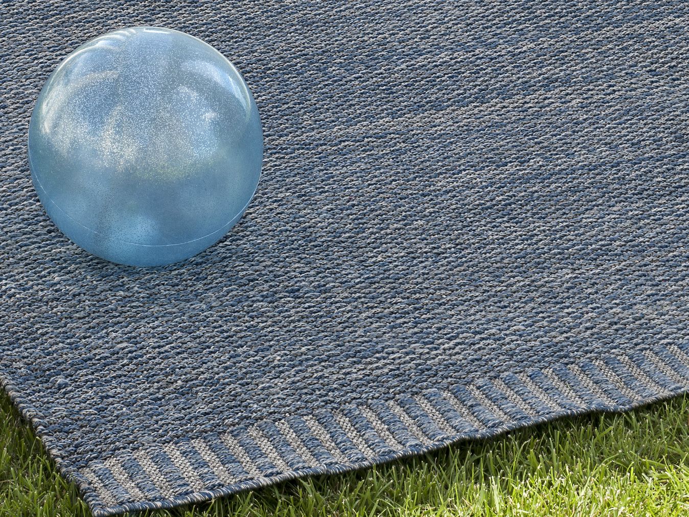 Handmade rectangular outdoor rugs MALINDI By Ethimo