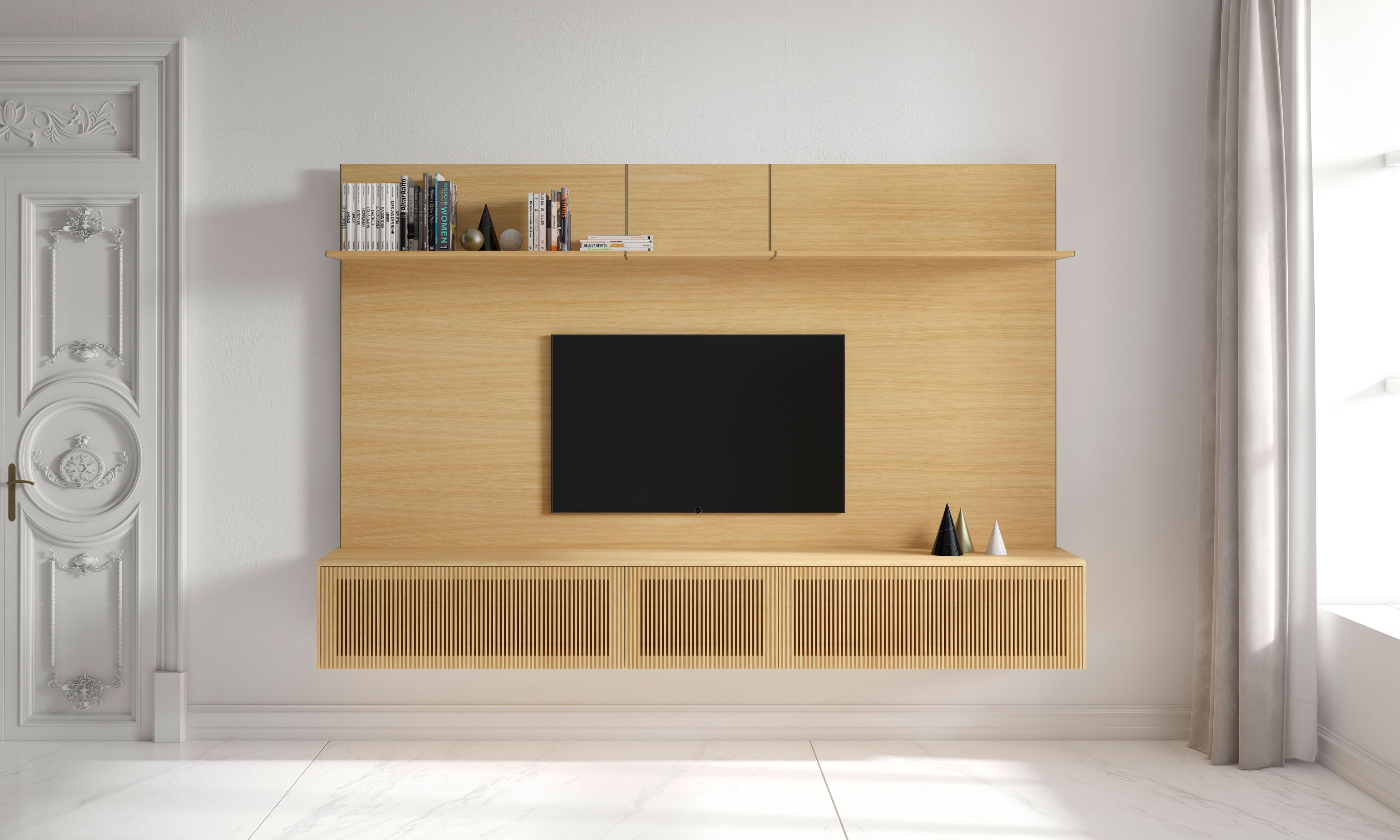 MALMÖ WALLSYSTEM storage wall By Punt design Mario Ruiz