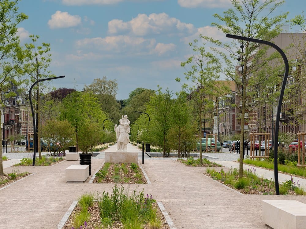 MAMBA Poste de luz LED By GHM-ECLATEC